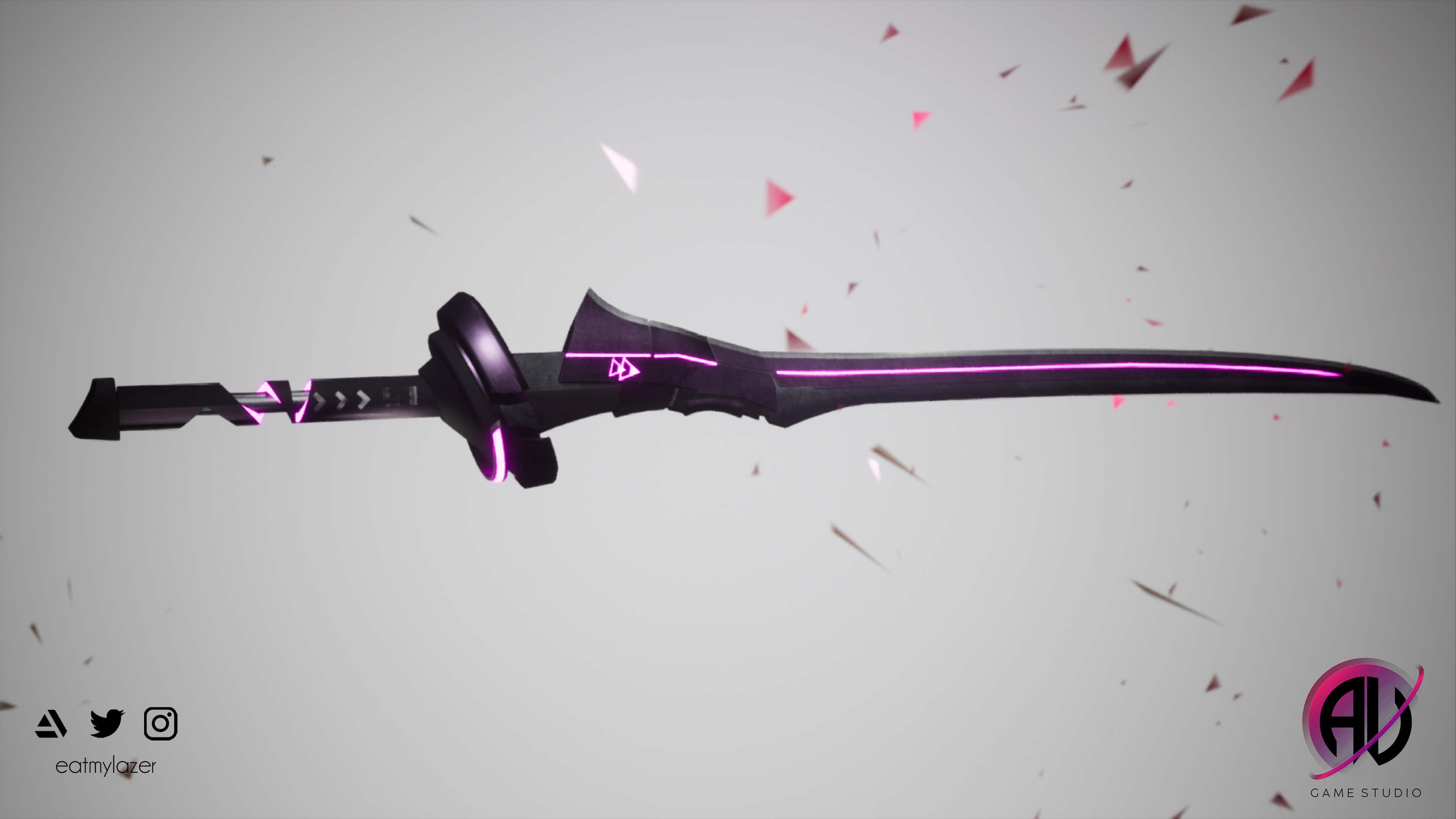 Cyberpunk Girl - Evelynn V2 3D Model by eatmylazer