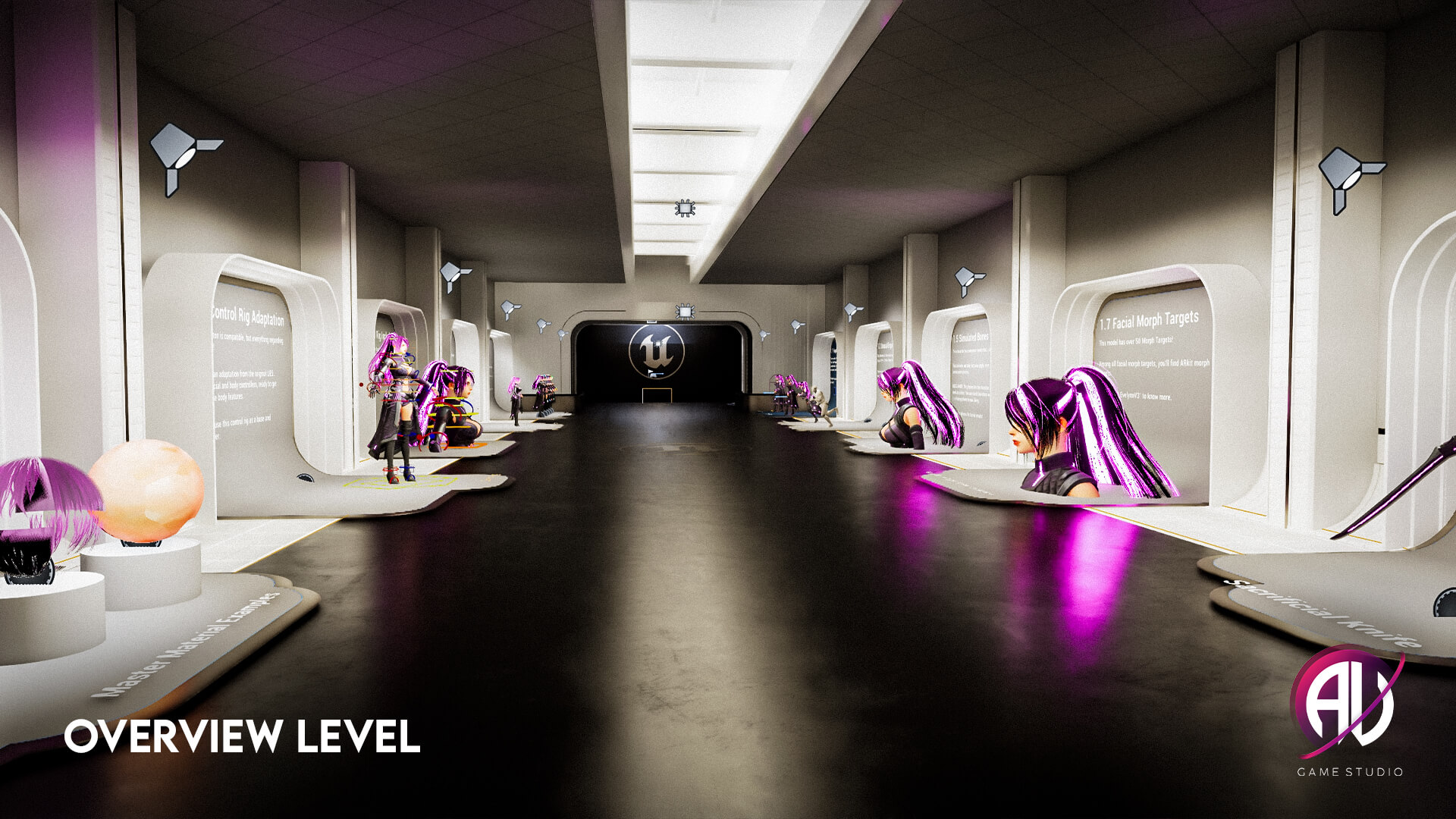 Cyberpunk Girl - Evelynn V3 3D Model by eatmylazer