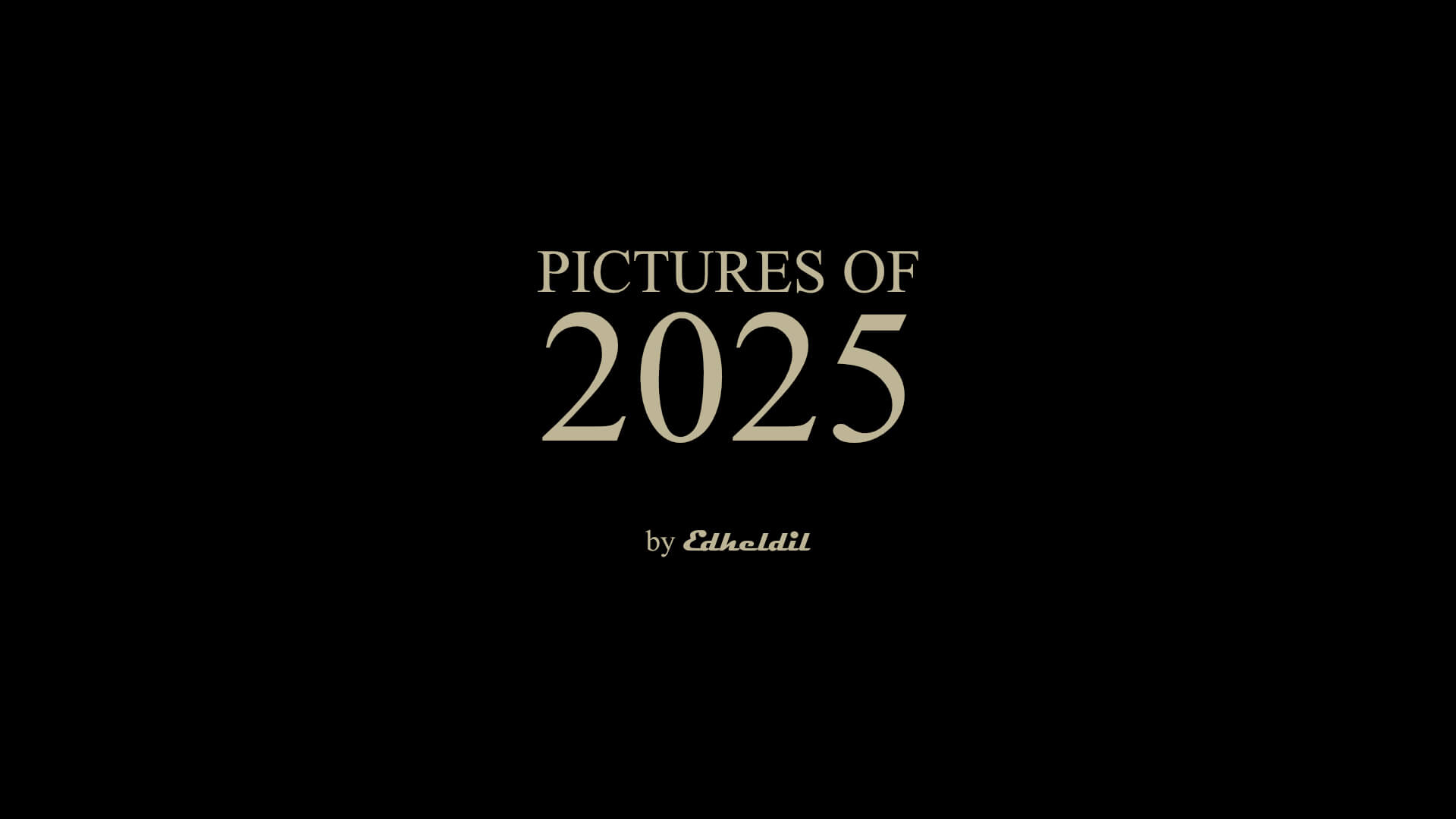 Pictures of 2025 (Video) 3D Render, Digital Art by Edheldil3D