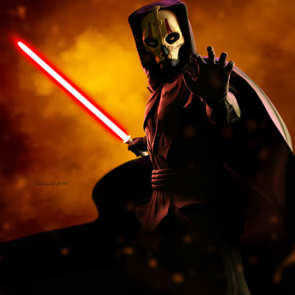 Darth Talon 3D Render, Digital Art by editsulli