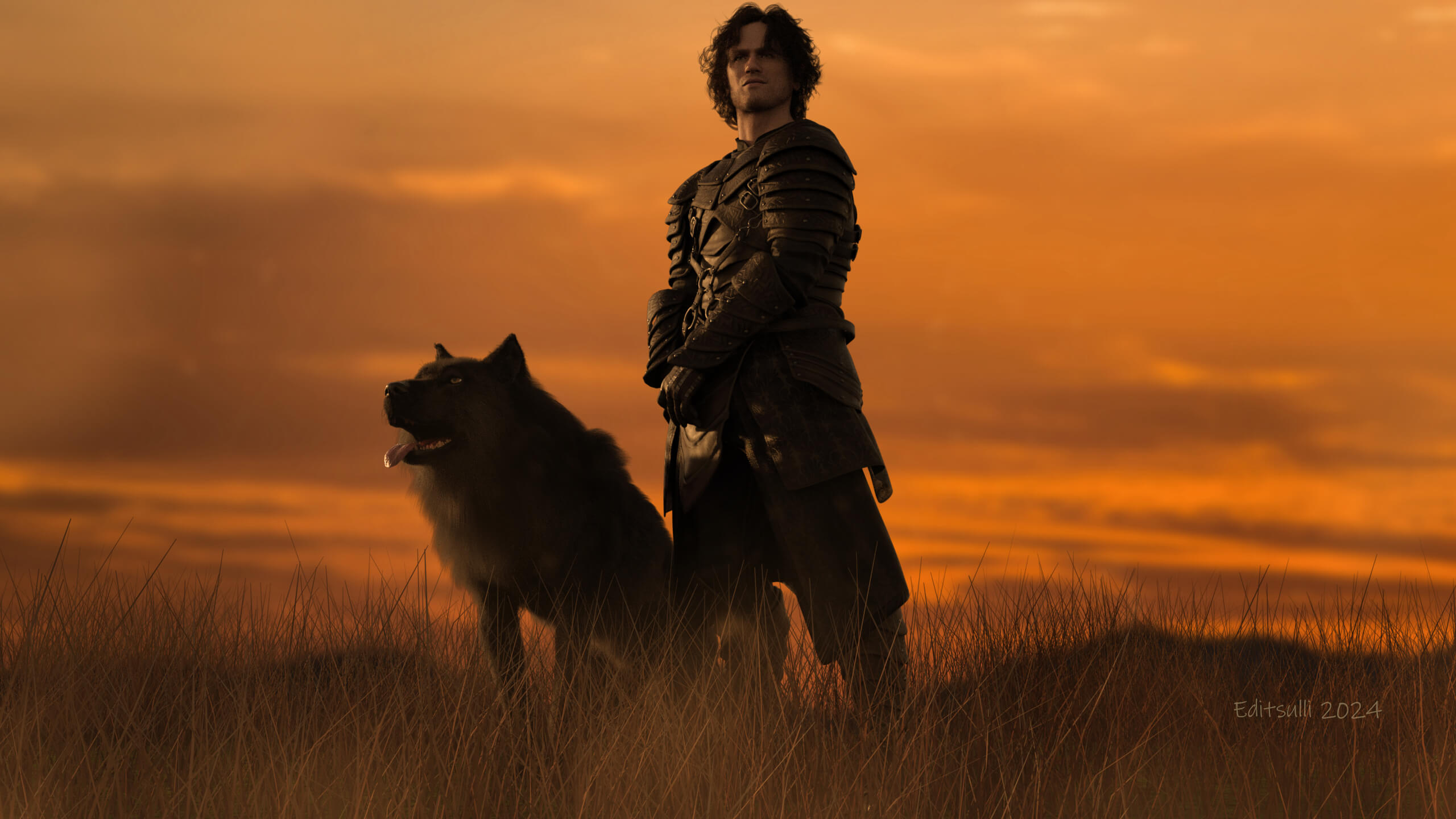 Halbrand 3D Render, Digital Art by editsulli