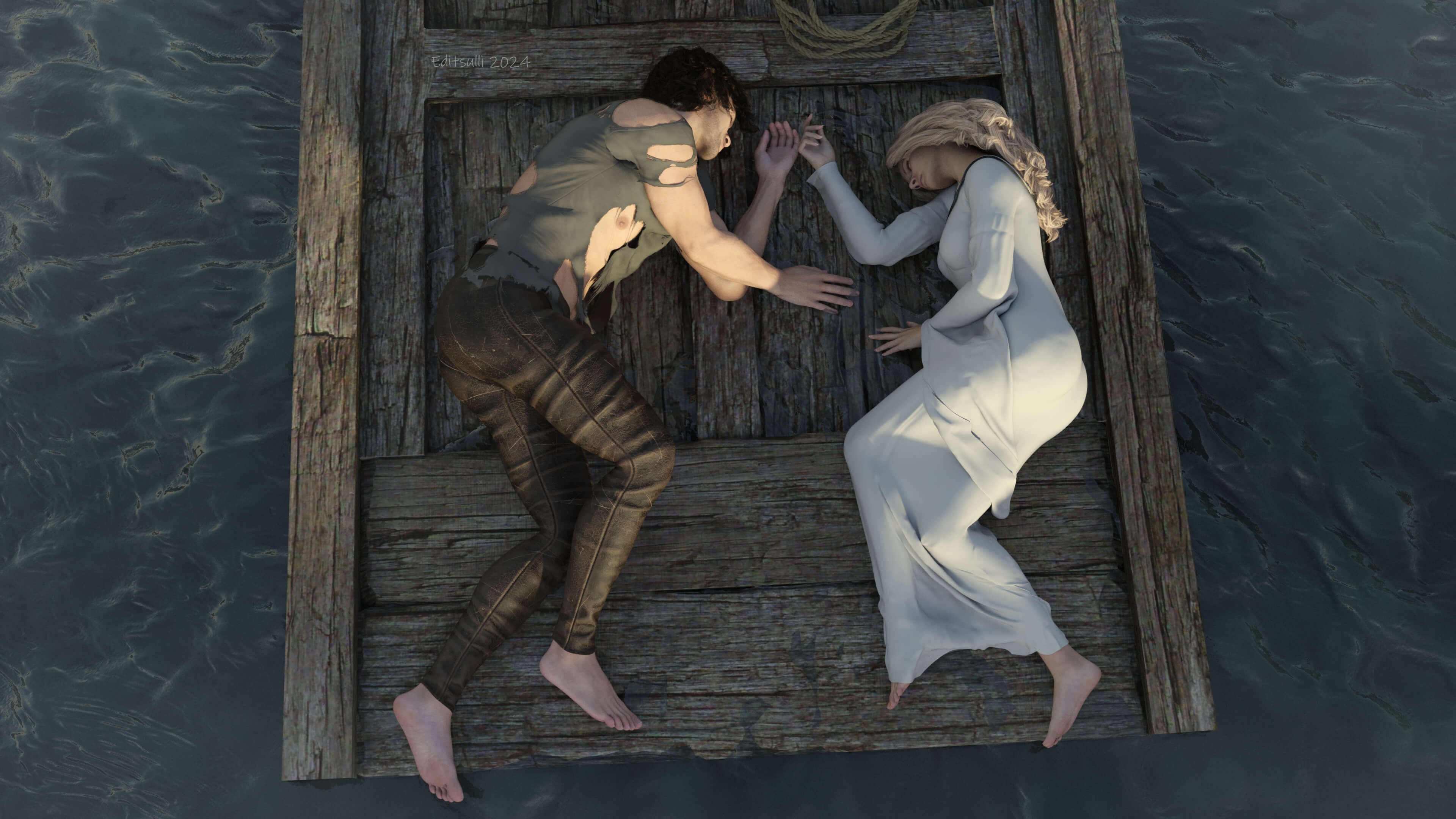 Stranded 2 3D Render, Digital Art by editsulli