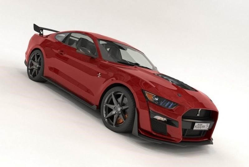 Ford Mustang - 3D Model by edward011