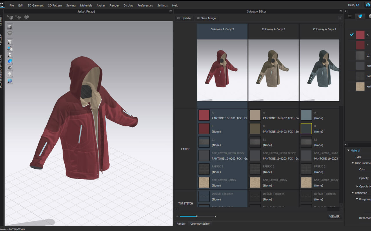 Mens Winter Jacket - 3D Model by EdwardM