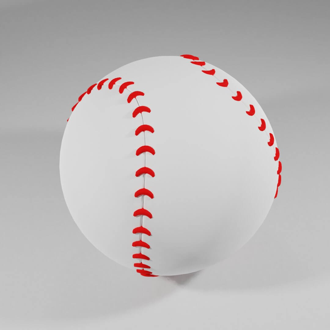Baseball Ball - Free 3D Model by Edwin polanco