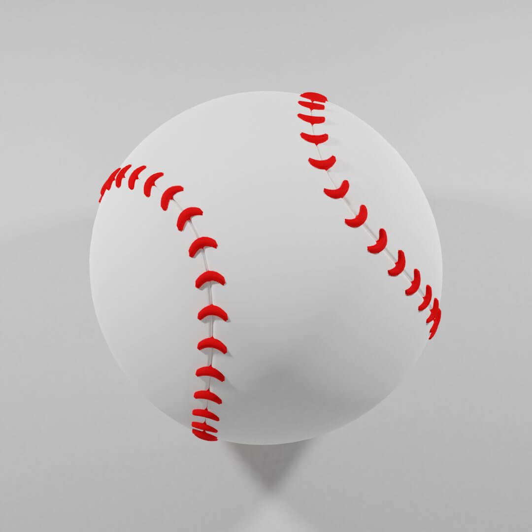 Baseball Ball - Free 3D Model by Edwin polanco