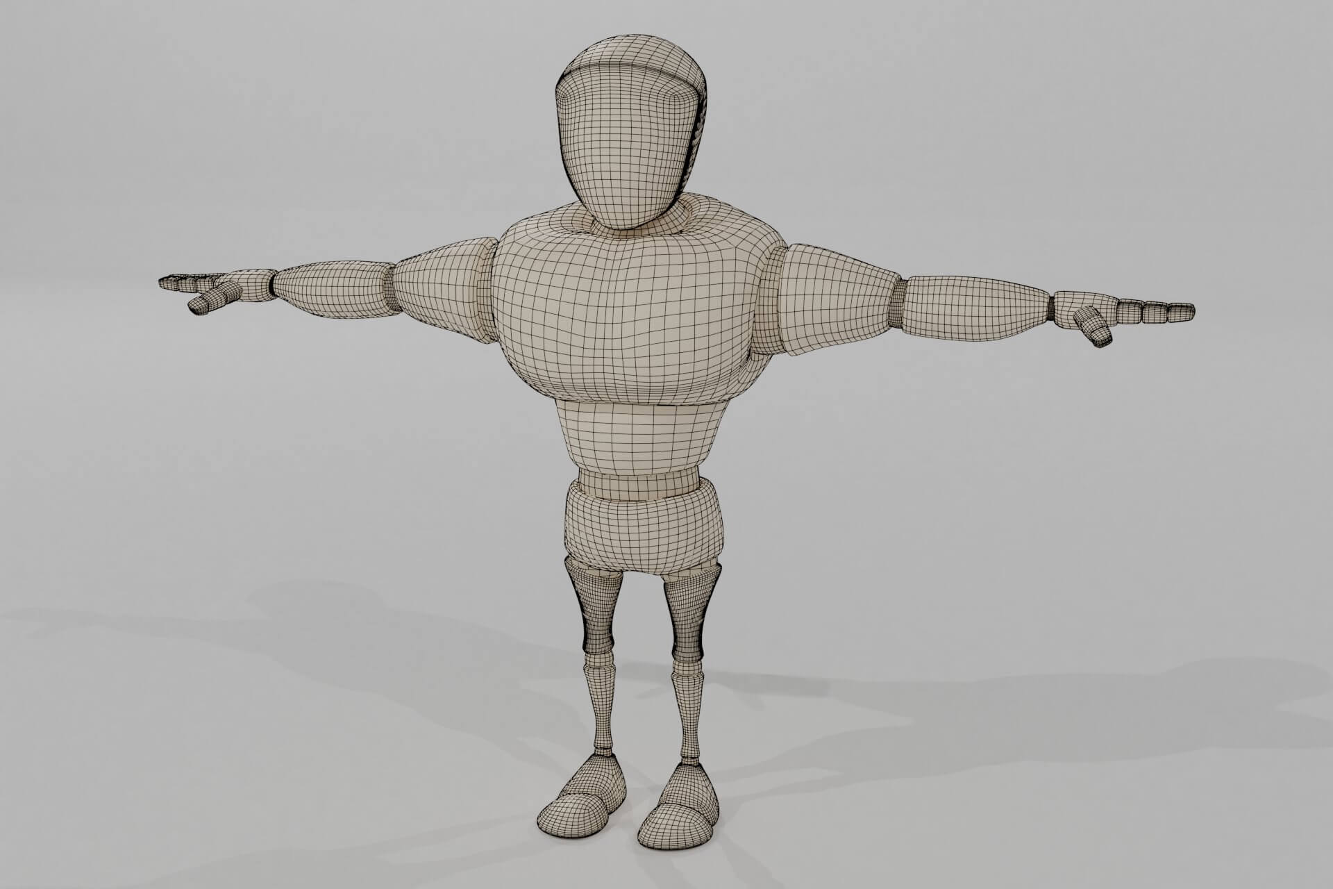 Beefy Rig For Blender - Free 3D Model by Edwin polanco