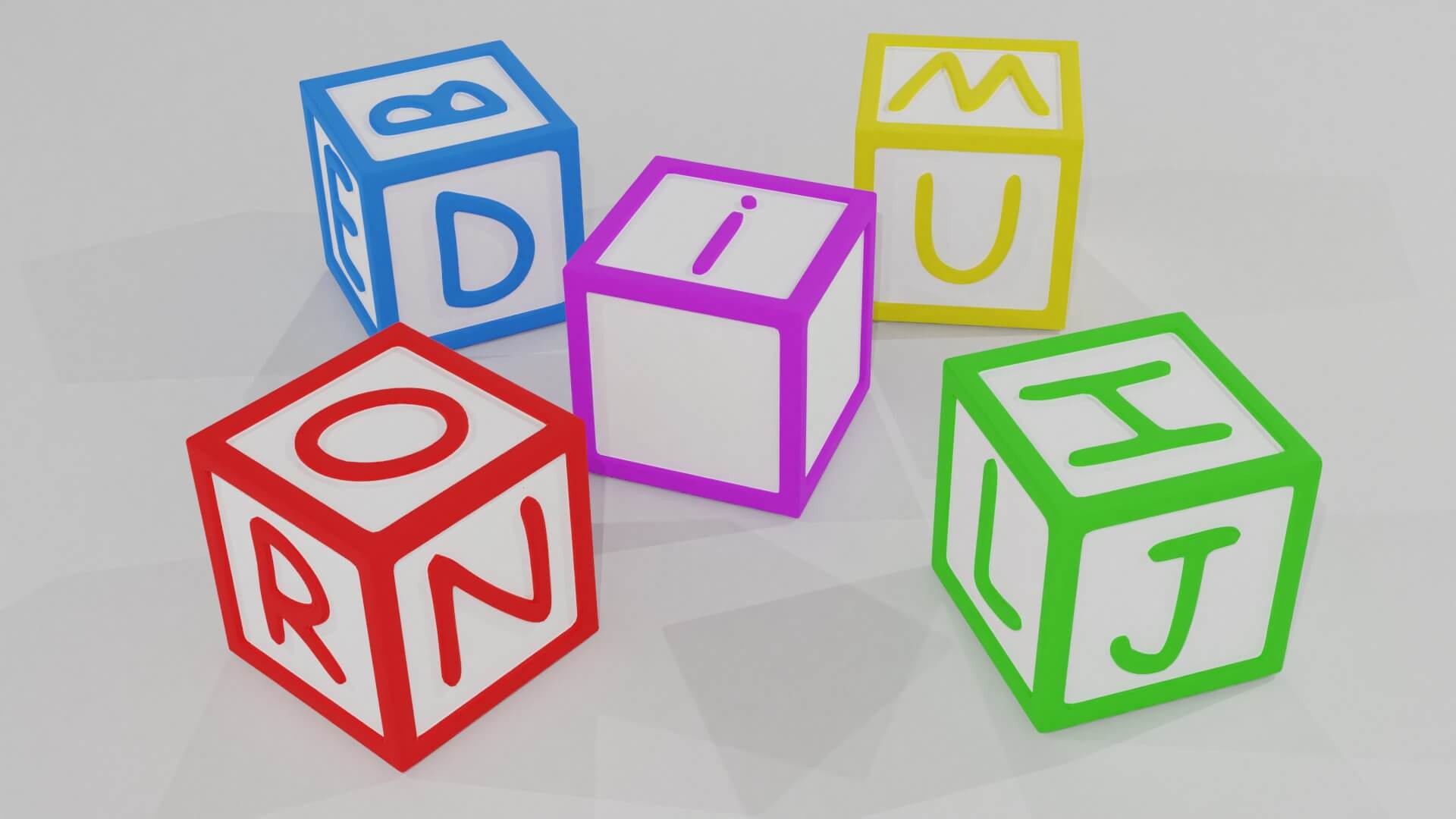 Toy Blocks - Free 3D Model by Edwin polanco
