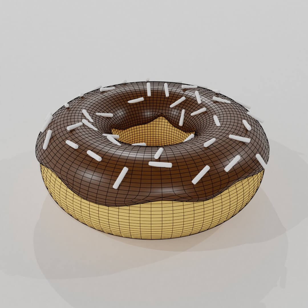 Donut - Free 3D Model by Edwin polanco