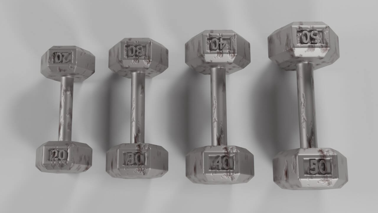 Weights - Free 3D Model by Edwin polanco