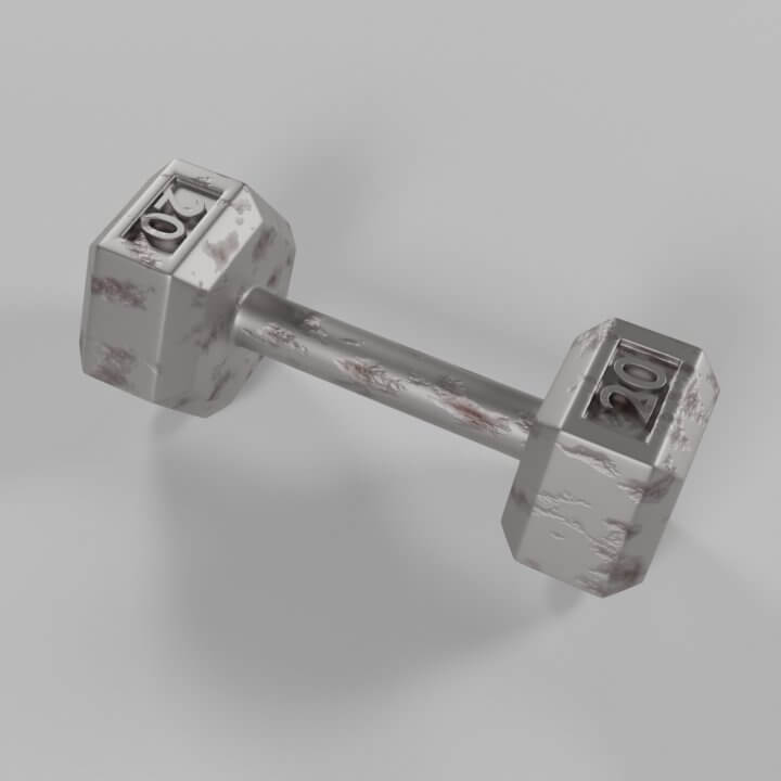 Weights - Free 3D Model by Edwin polanco