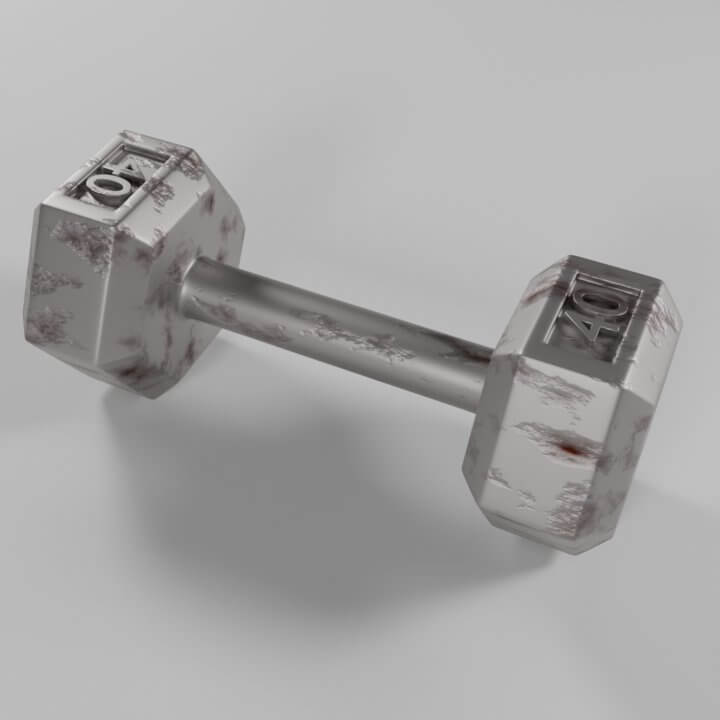 Weights - Free 3D Model by Edwin polanco