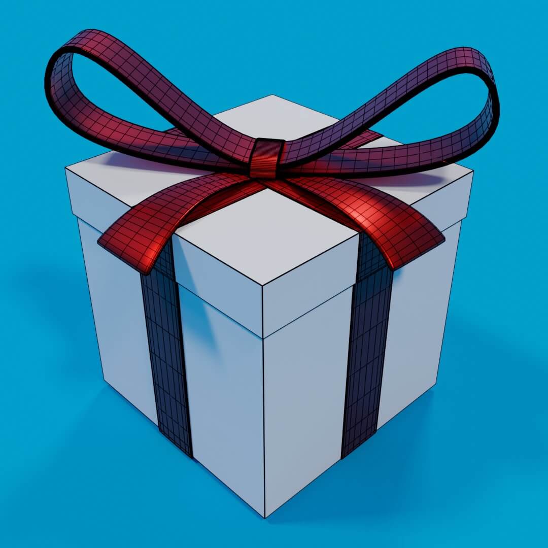 Gift - Free 3D Model by Edwin polanco
