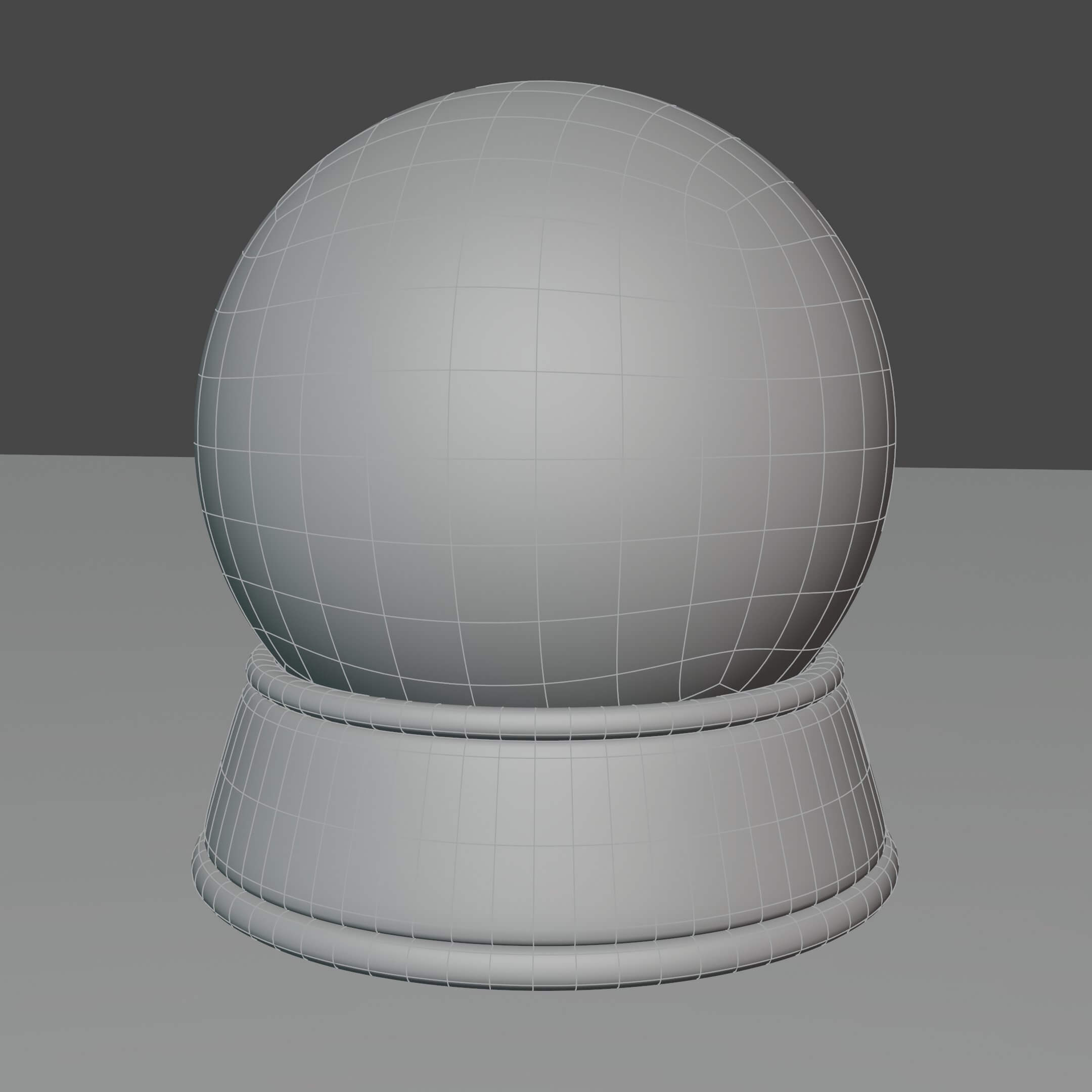 Snow Globe - Free 3D Model by Edwin polanco