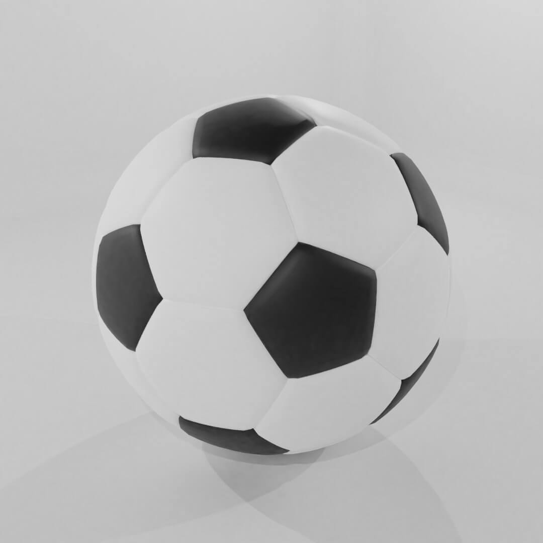 Soccer Ball Texture Maya