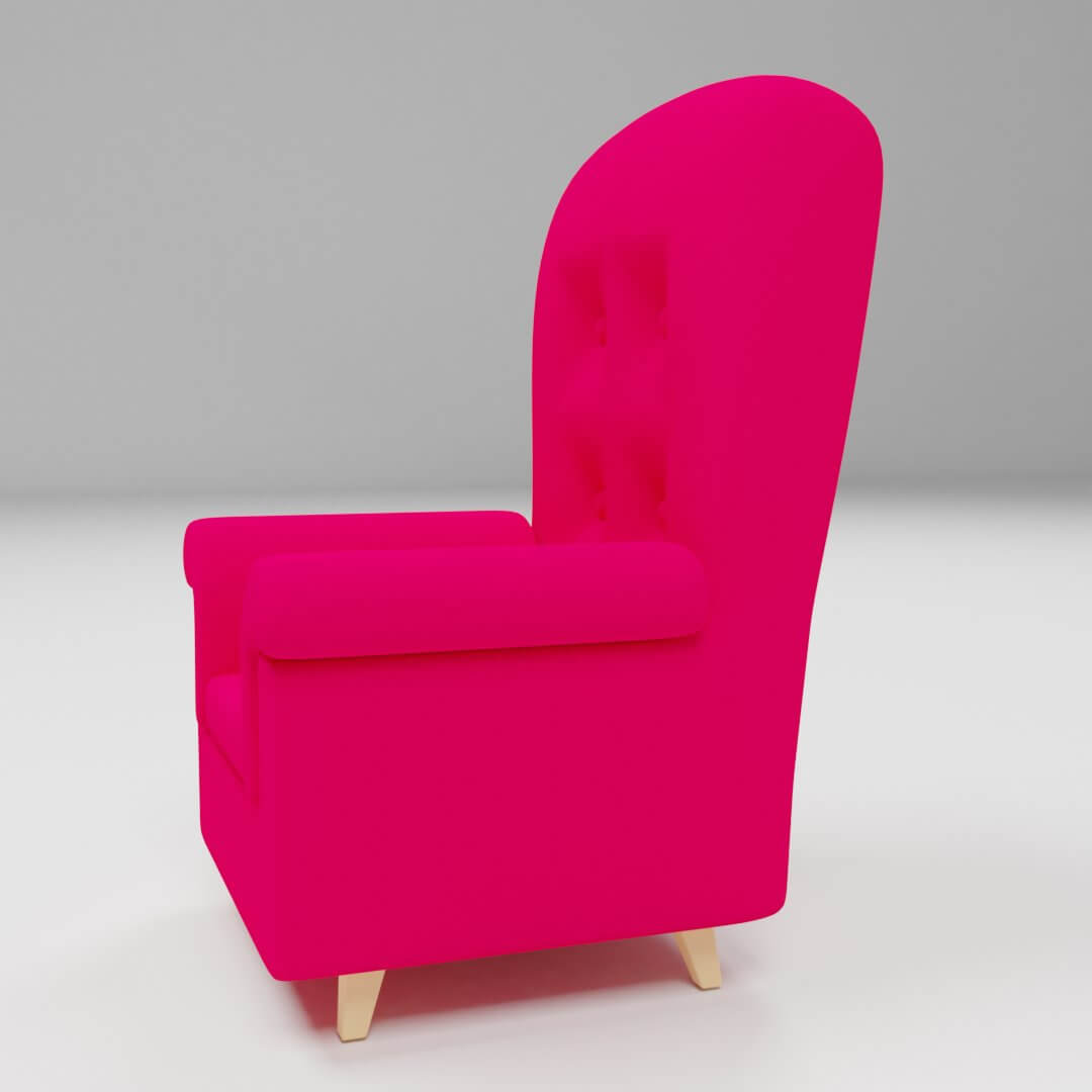 Sofa One-Seat Free 3D Model by Edwin polanco