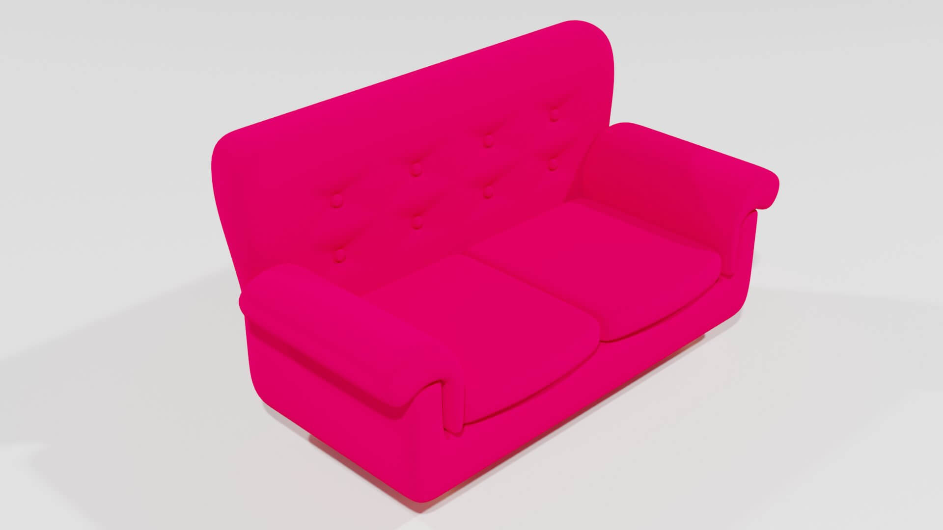 Sofa Two-Seat Free 3D Model by Edwin polanco