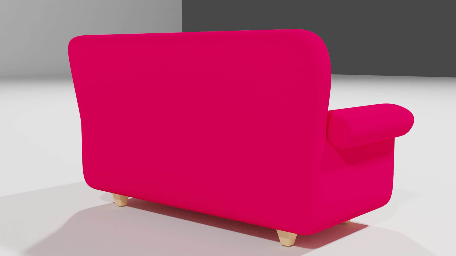 Sofa Two-Seat Free 3D Model by Edwin polanco