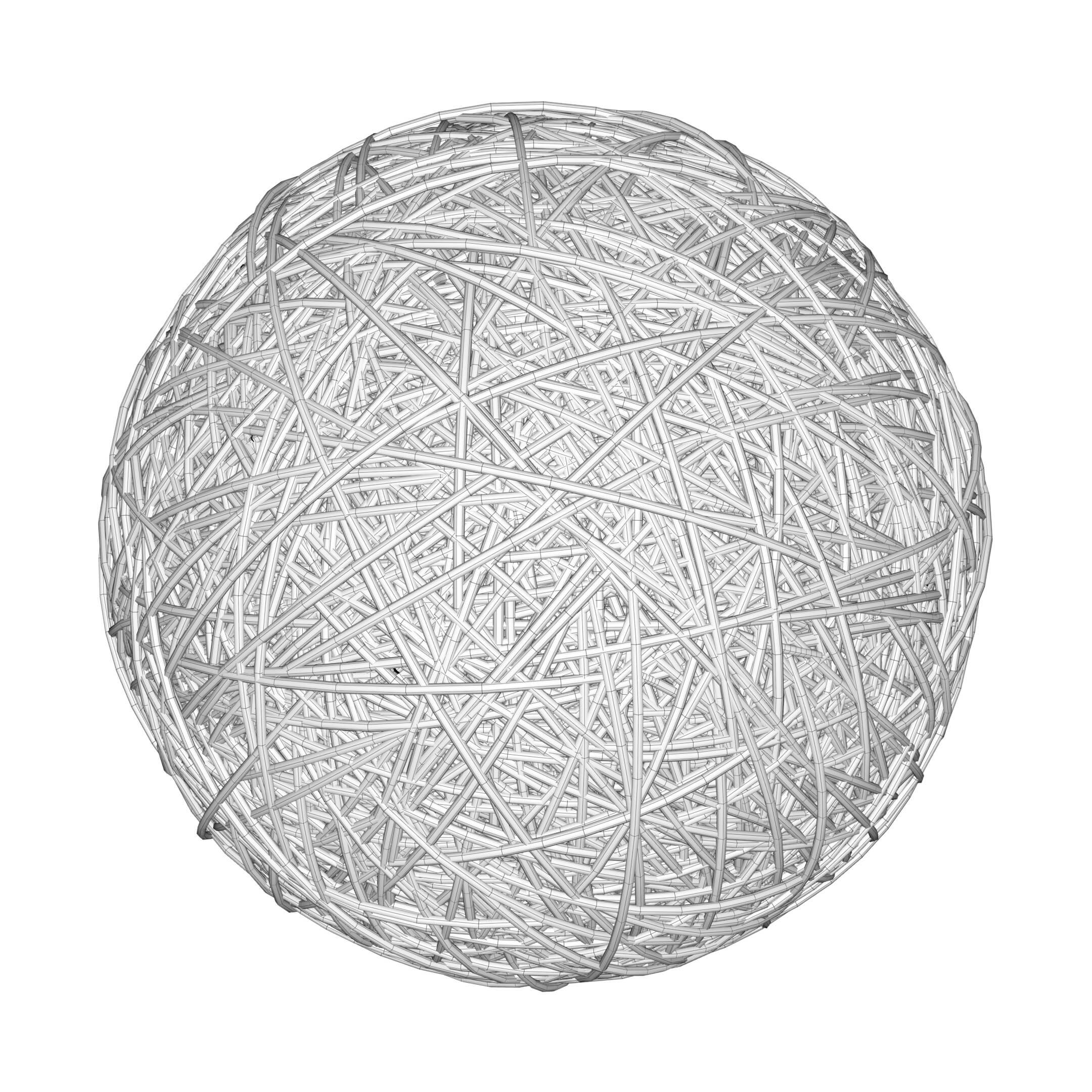 String Ball - Free 3D Model by Edwin polanco