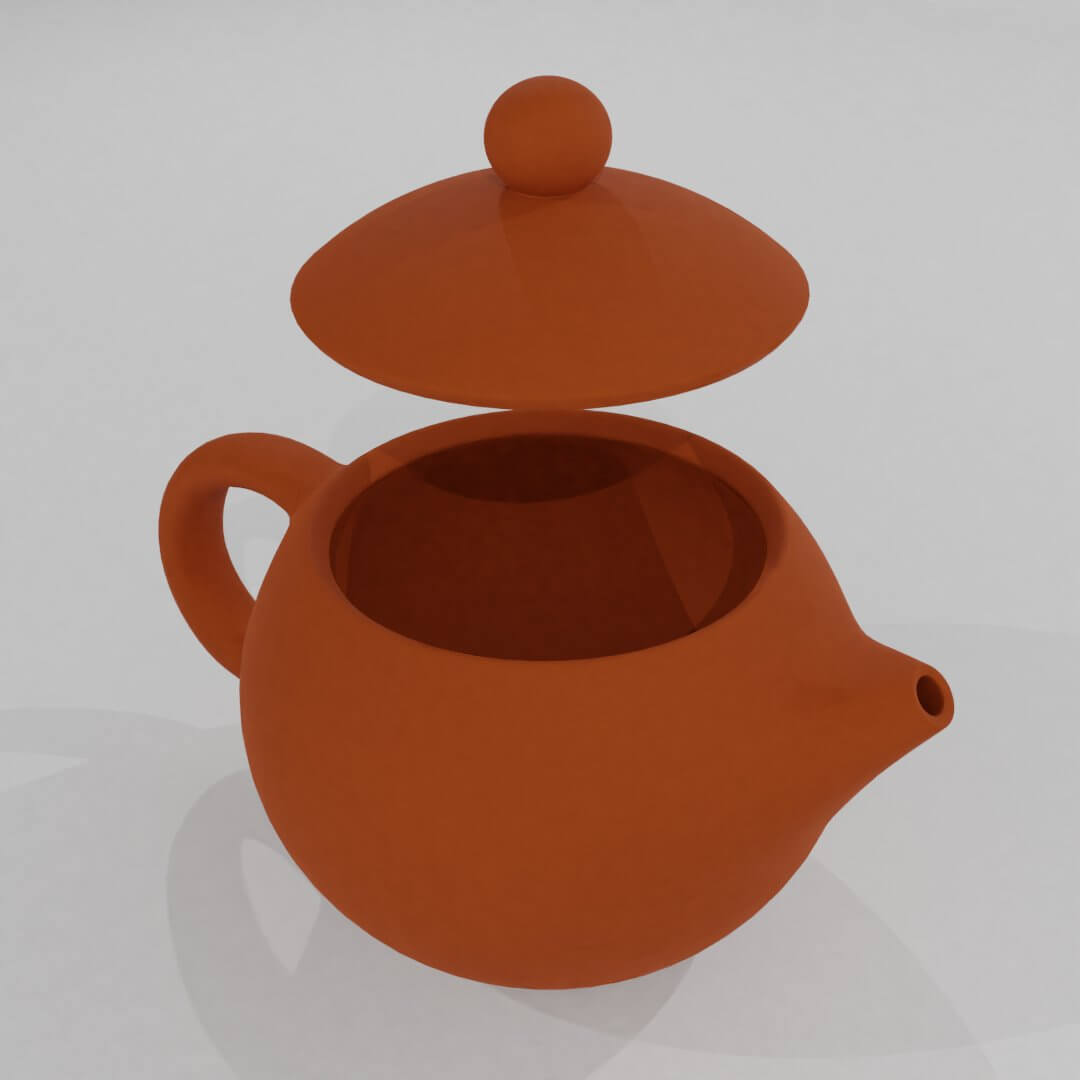 Chinese Teapot - Free 3D Model by Edwin polanco