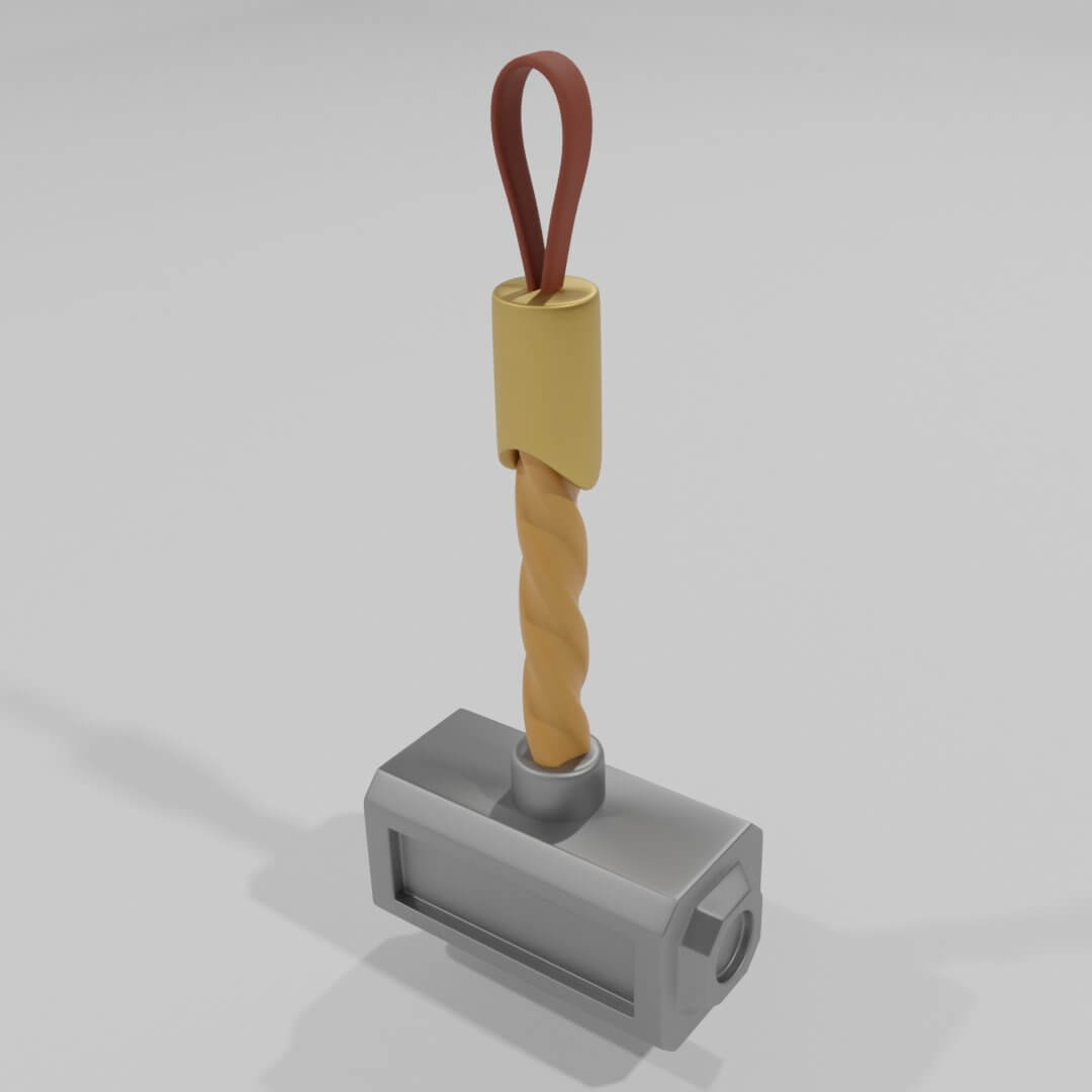 Thor Hammer - Free 3D Model by Edwin polanco