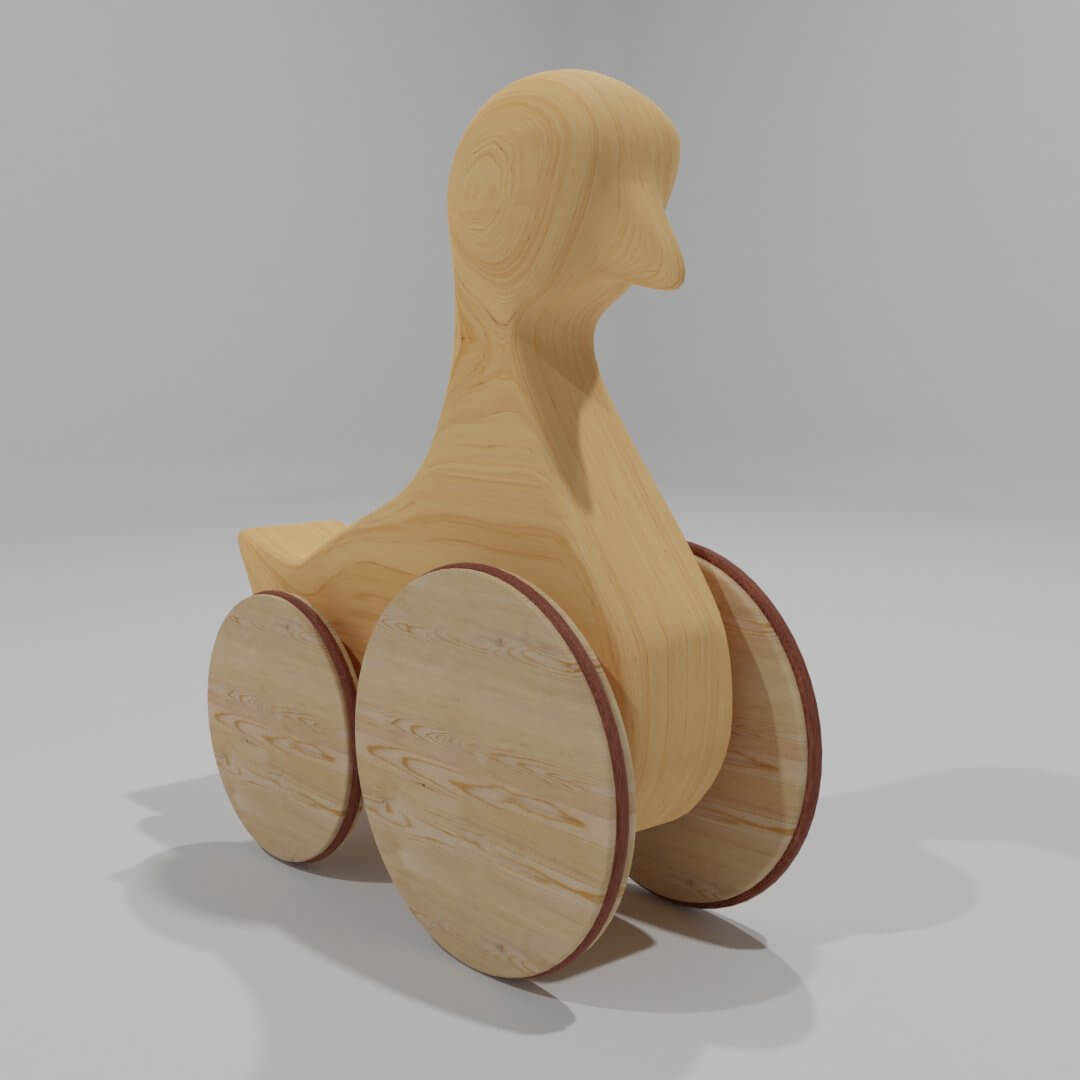 Toy Ducky - Free 3D Model by Edwin polanco