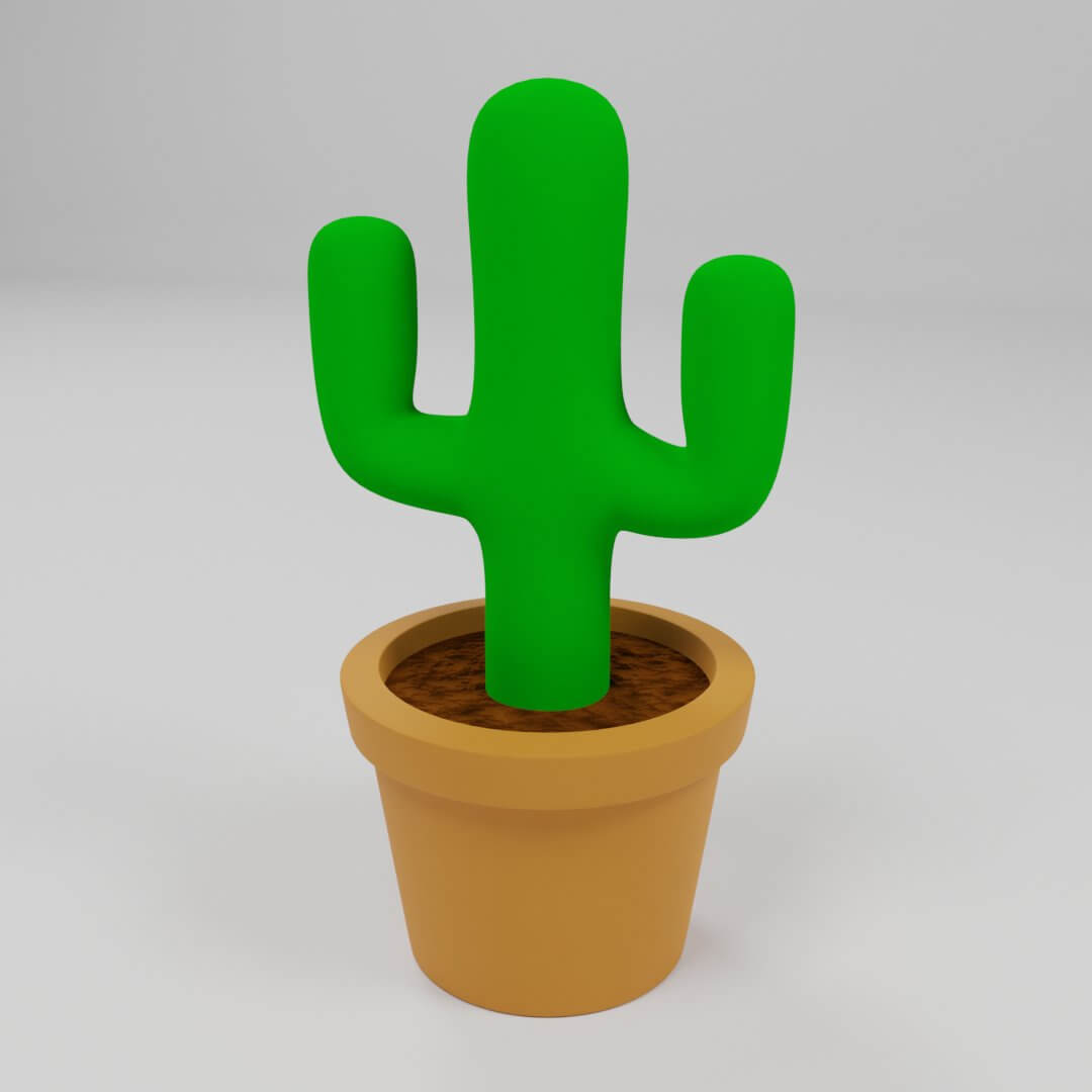 Cactus - Free 3D Model by Edwin polanco