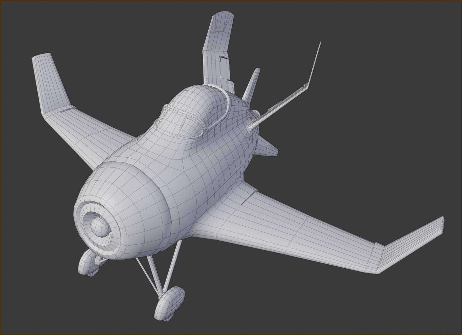 Stylized Airplane - 3D Model by eeveertoon