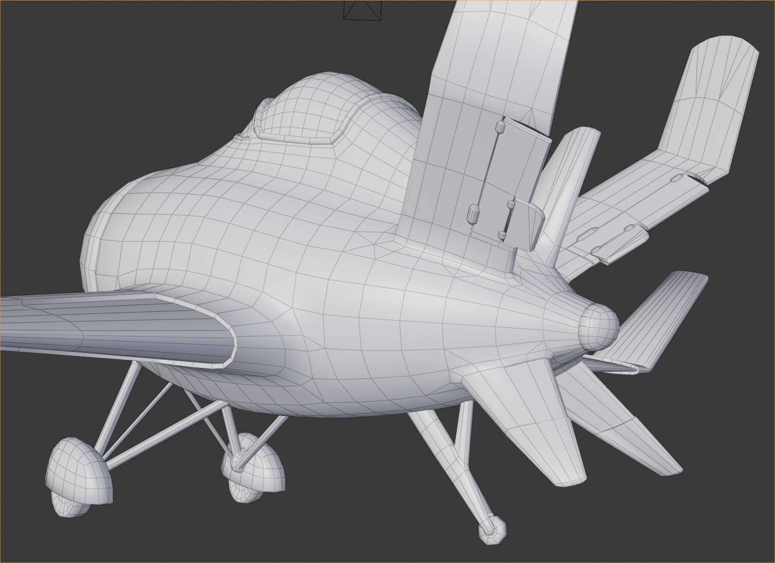 Stylized Airplane - 3D Model by eeveertoon