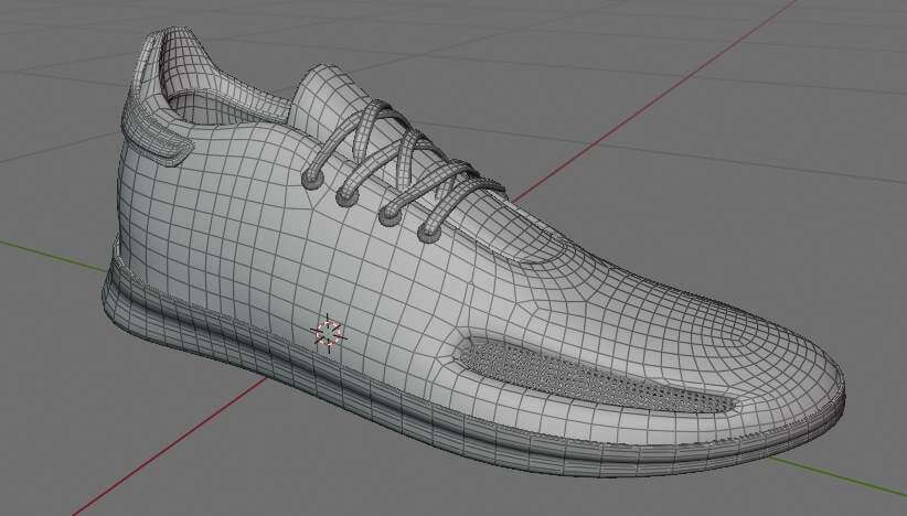 Running shoe - 3D Model by eeveertoon