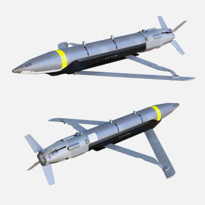 GBU-39 Small Diameter Bomb 3D Model by EFC