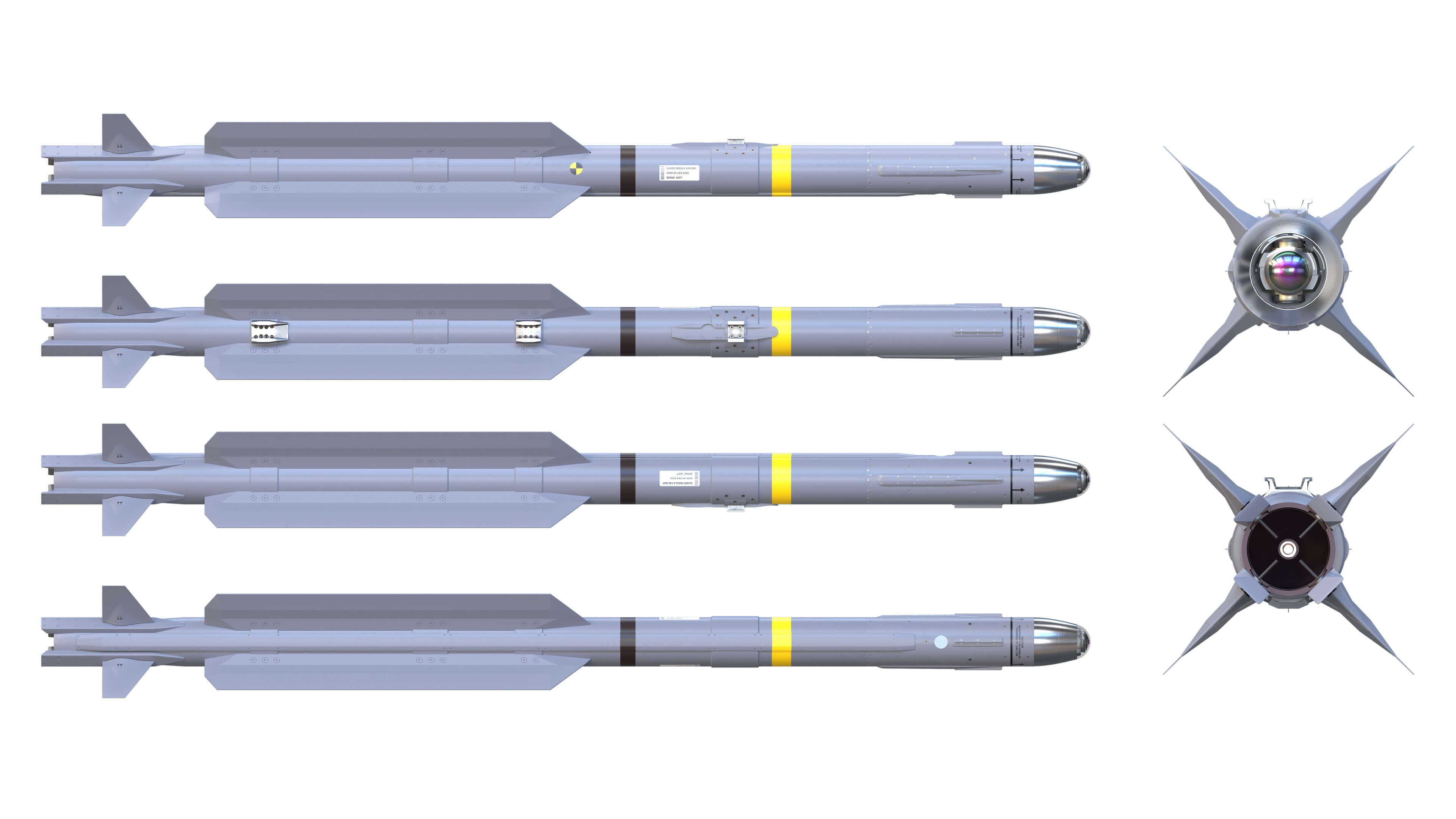 IRIS-T AIM-2000 3D Model by EFC