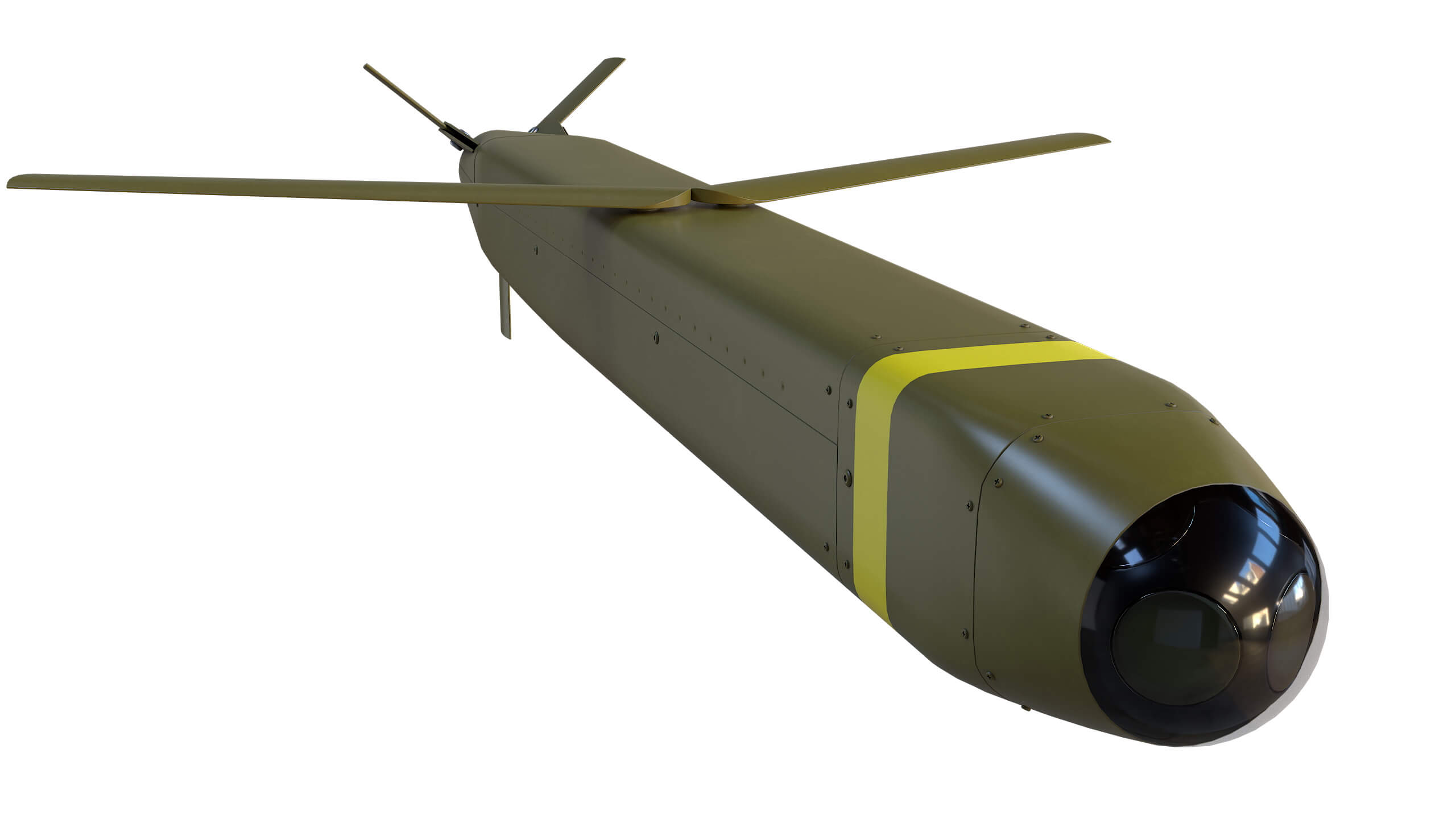Jackal Turbo Jet-Powered Missile 3D Model by EFC