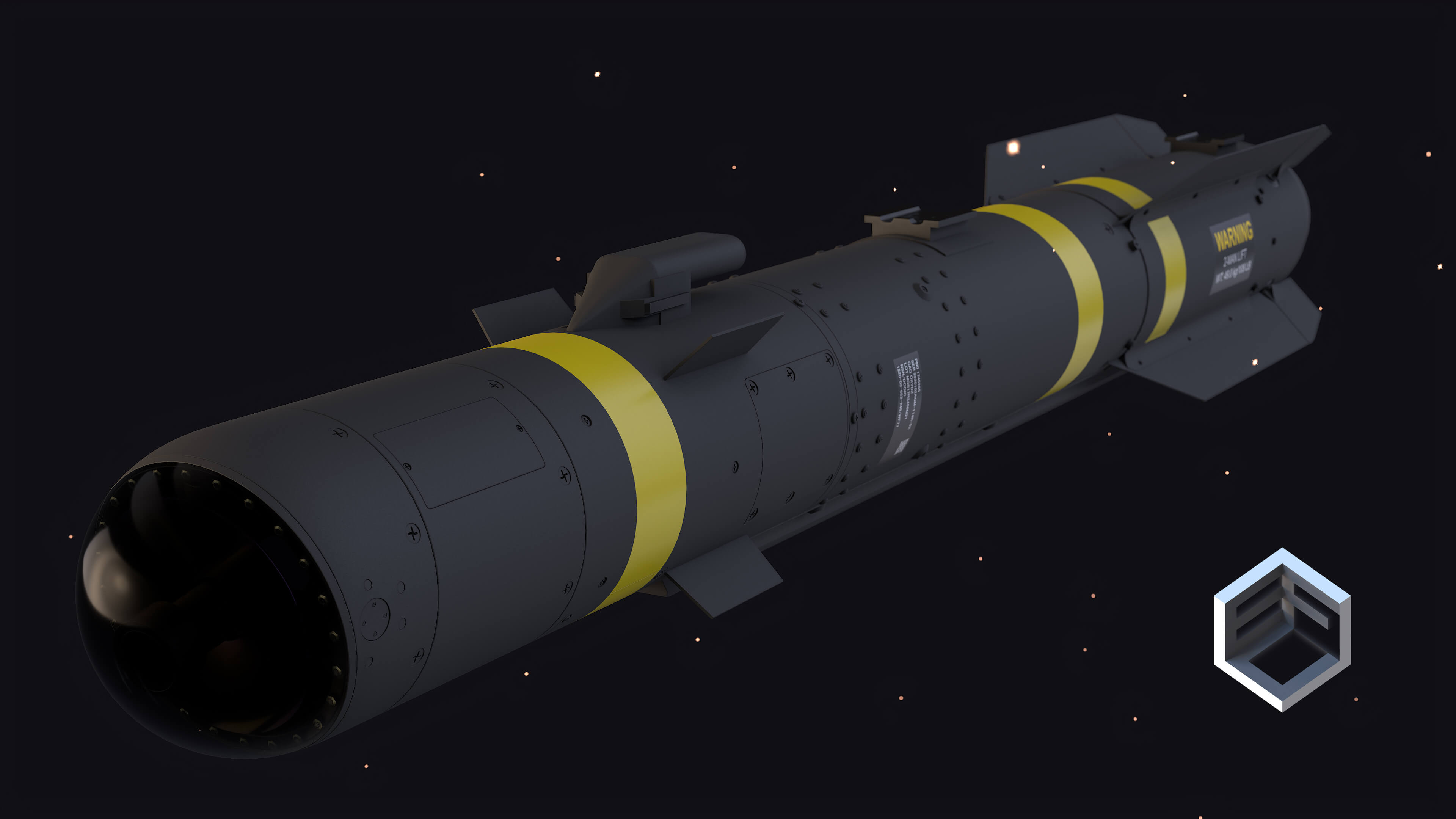 JAGM: The Joint Air-to-Ground Missile 3D Model by EFC