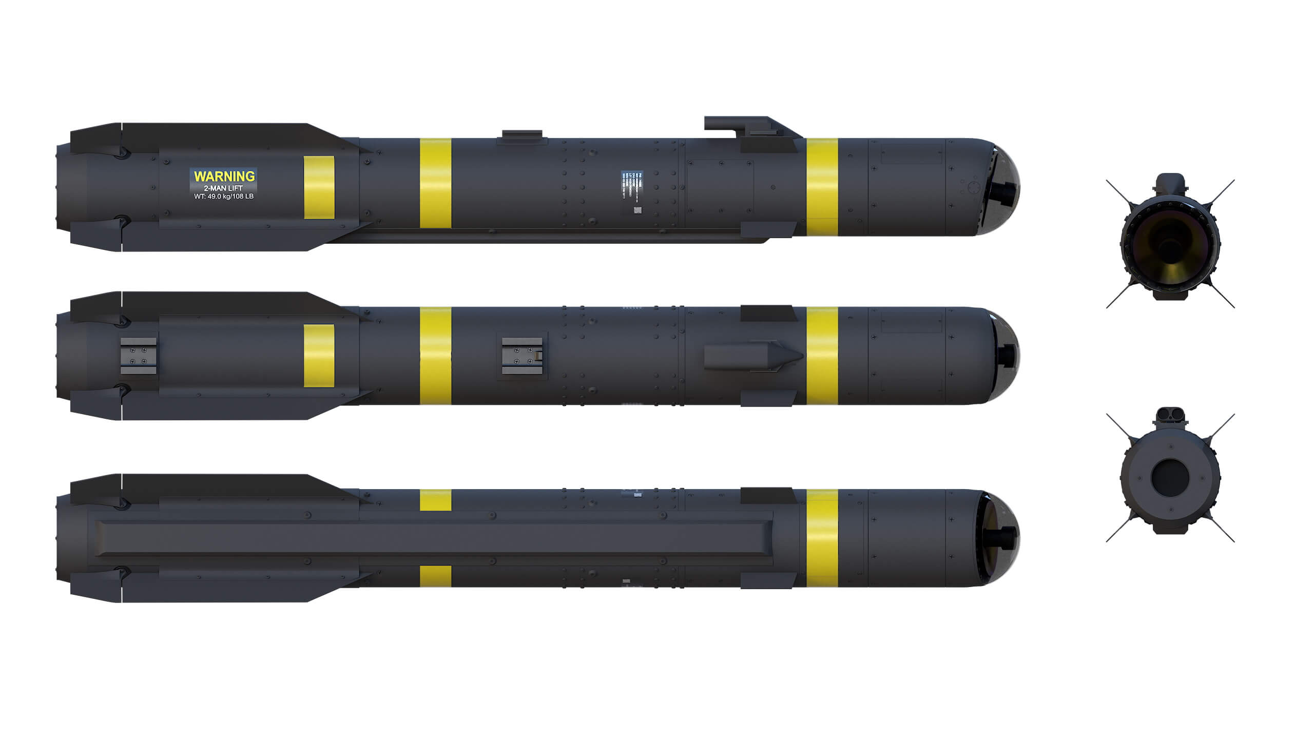 JAGM: The Joint Air-to-Ground Missile 3D Model by EFC