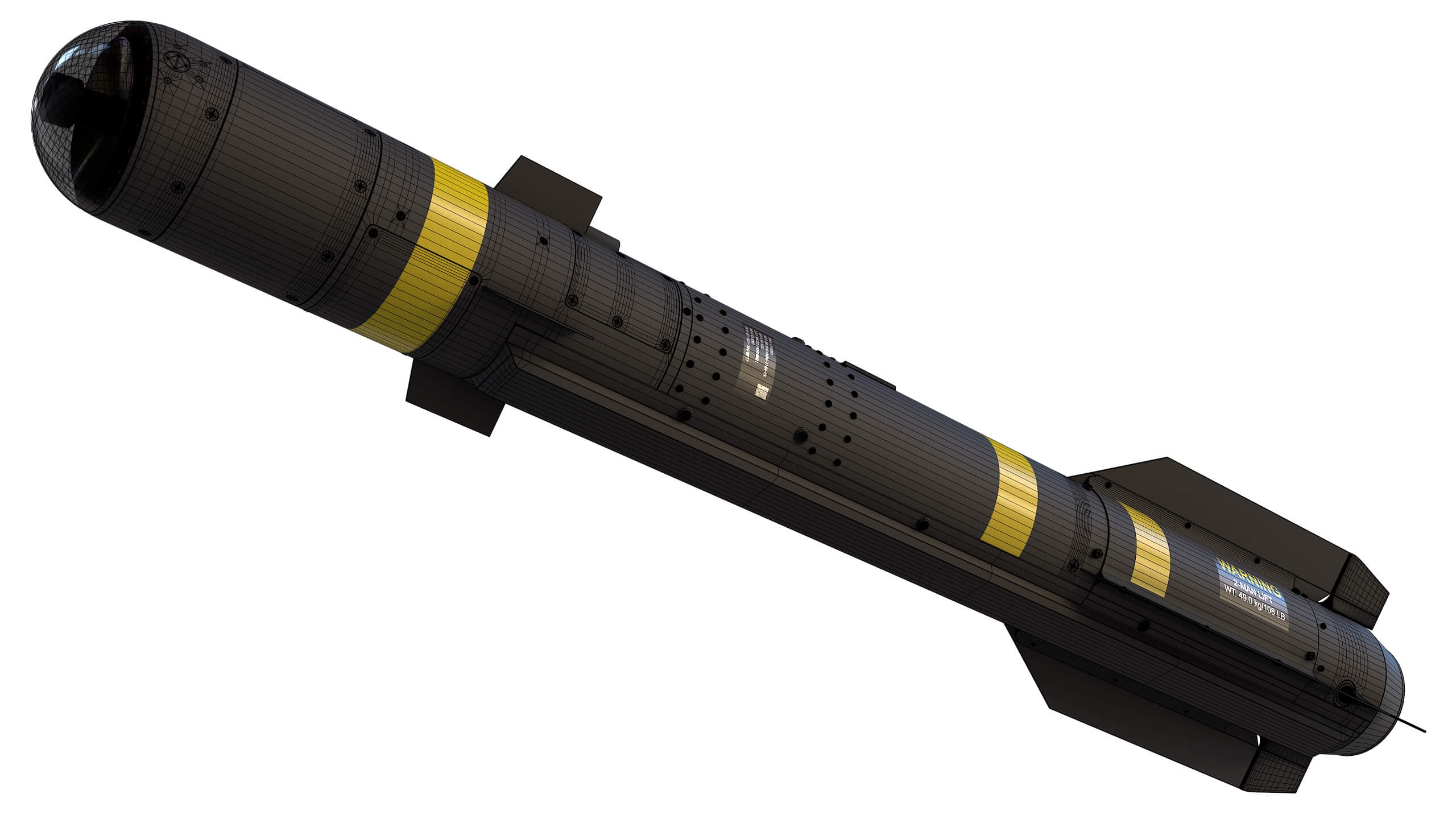JAGM: The Joint Air-to-Ground Missile 3D Model by EFC