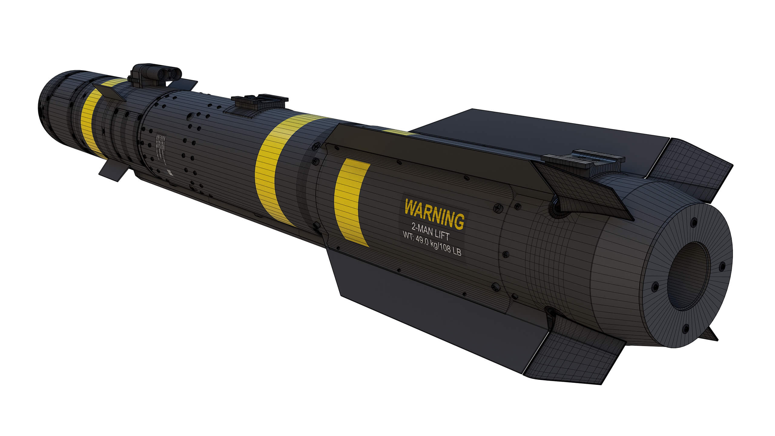JAGM: The Joint Air-to-Ground Missile 3D Model by EFC