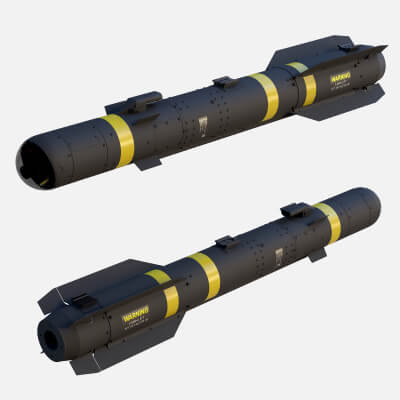 High Poly Models | Weapons | Missiles | RenderHub