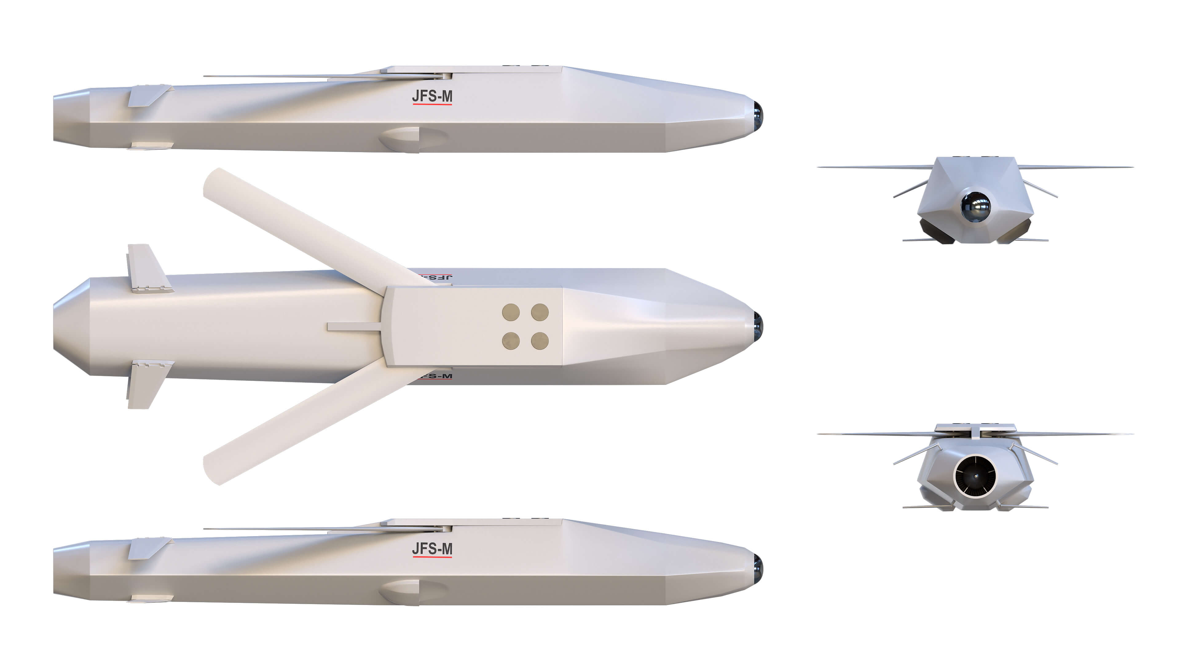 JFS-M Joint Fire Support Missile 3D Model by EFC