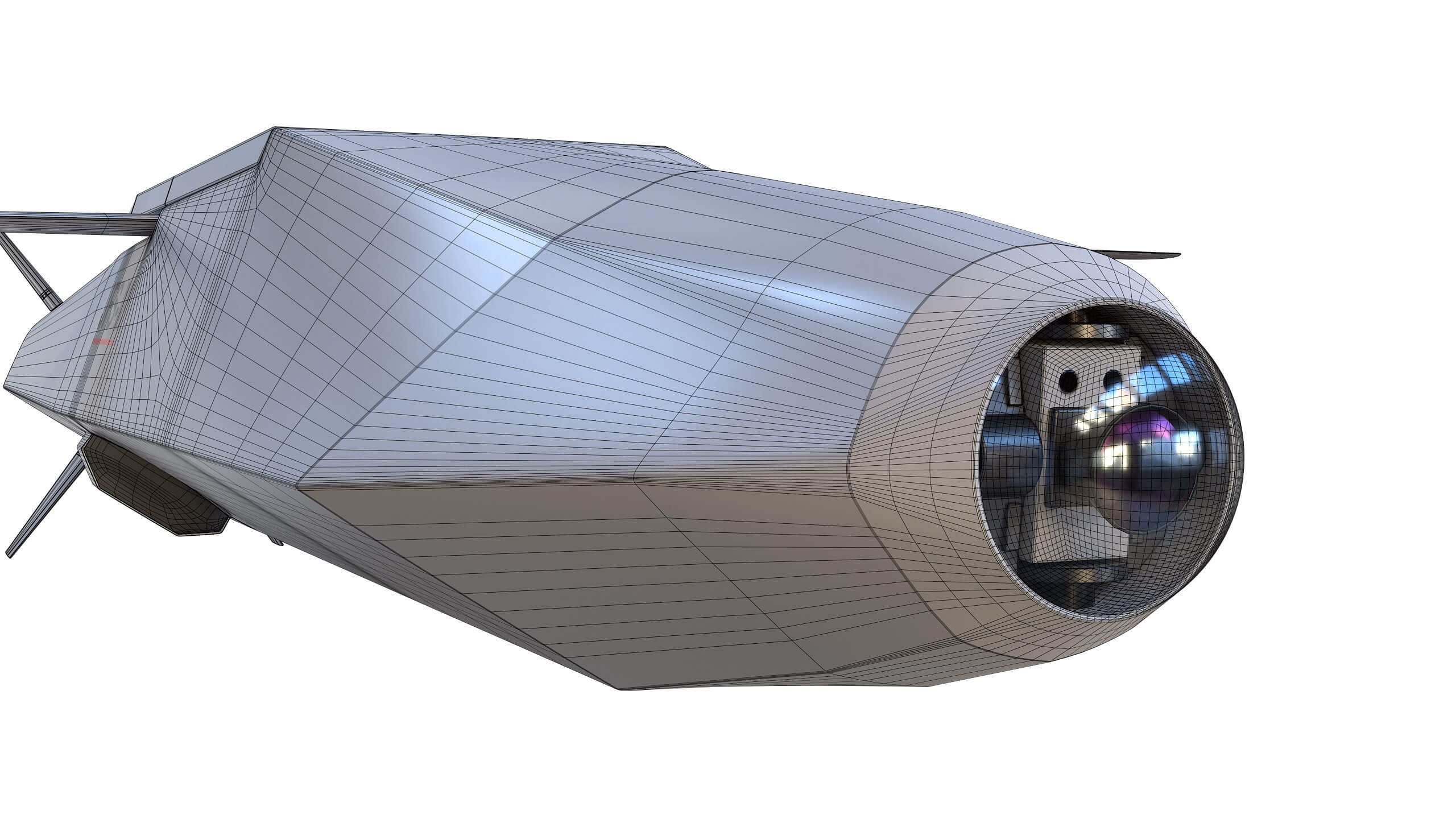 JFS-M Joint Fire Support Missile 3D Model by EFC