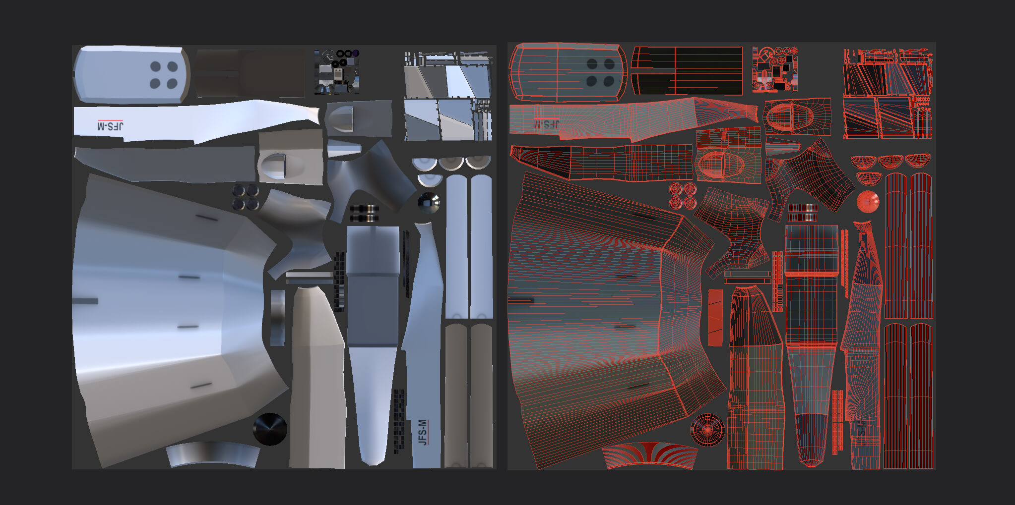 JFS-M Joint Fire Support Missile 3D Model by EFC