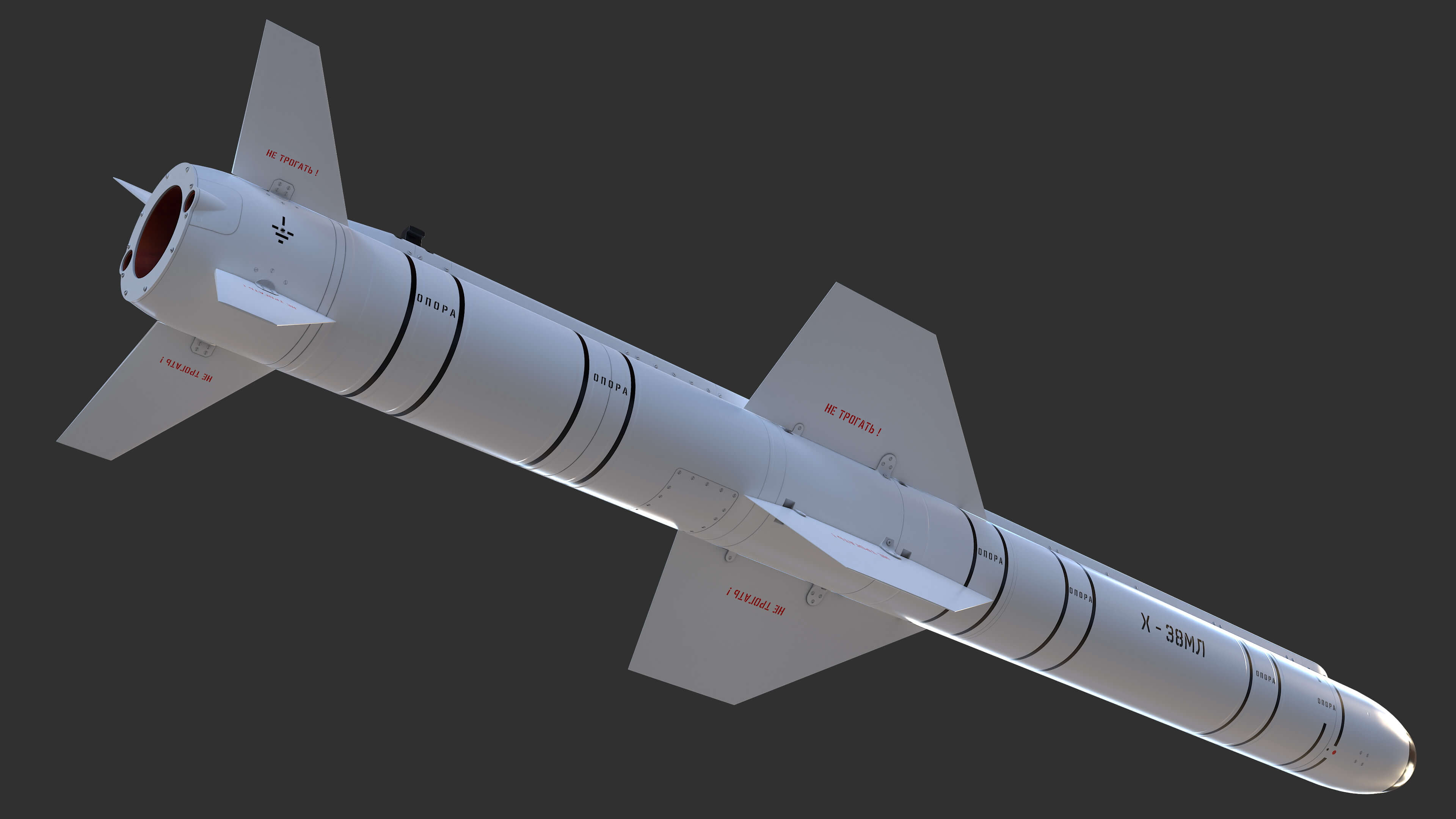 KH-38ml Missile 3D Model by EFC