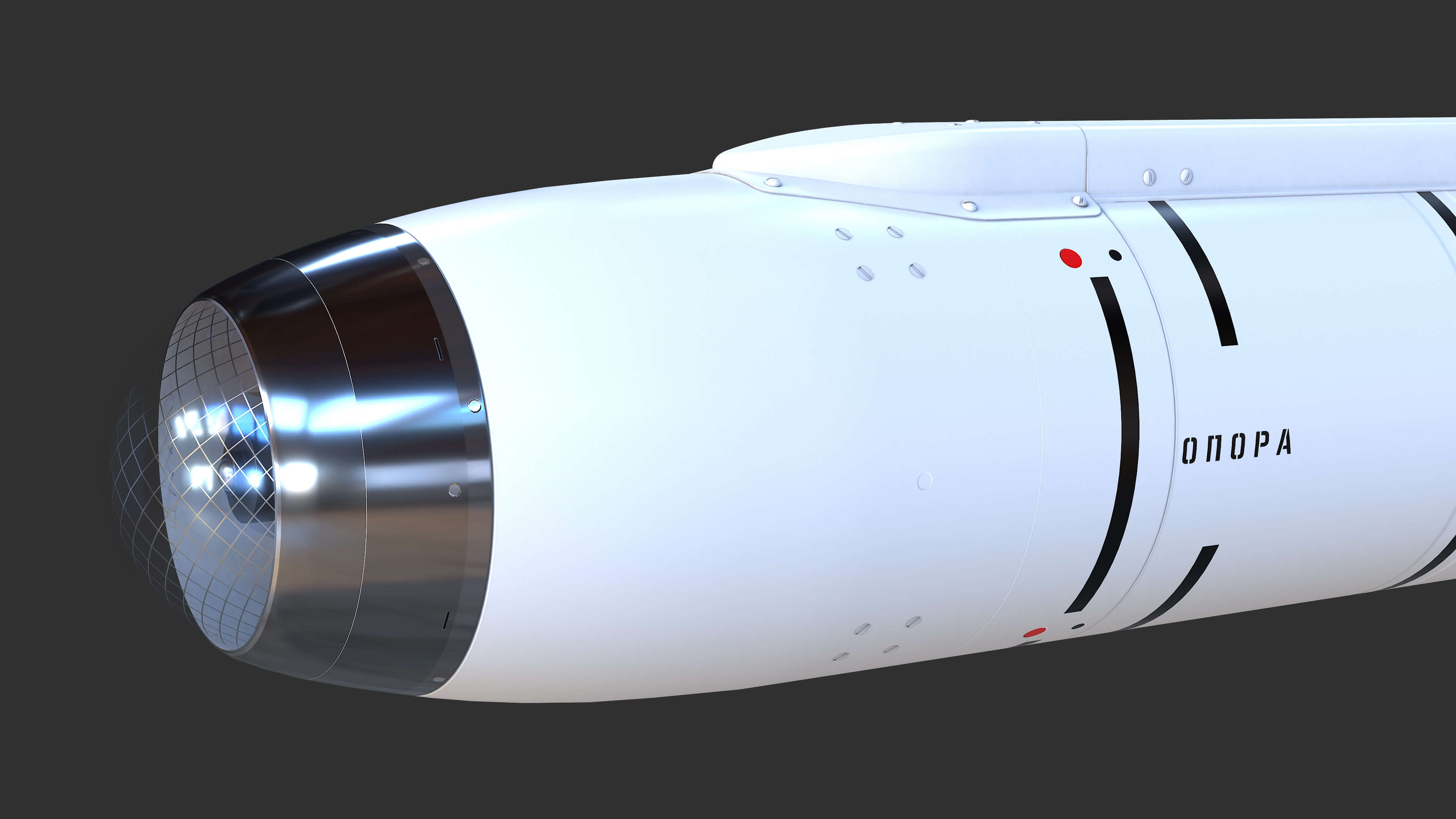KH-38ml Missile 3D Model by EFC