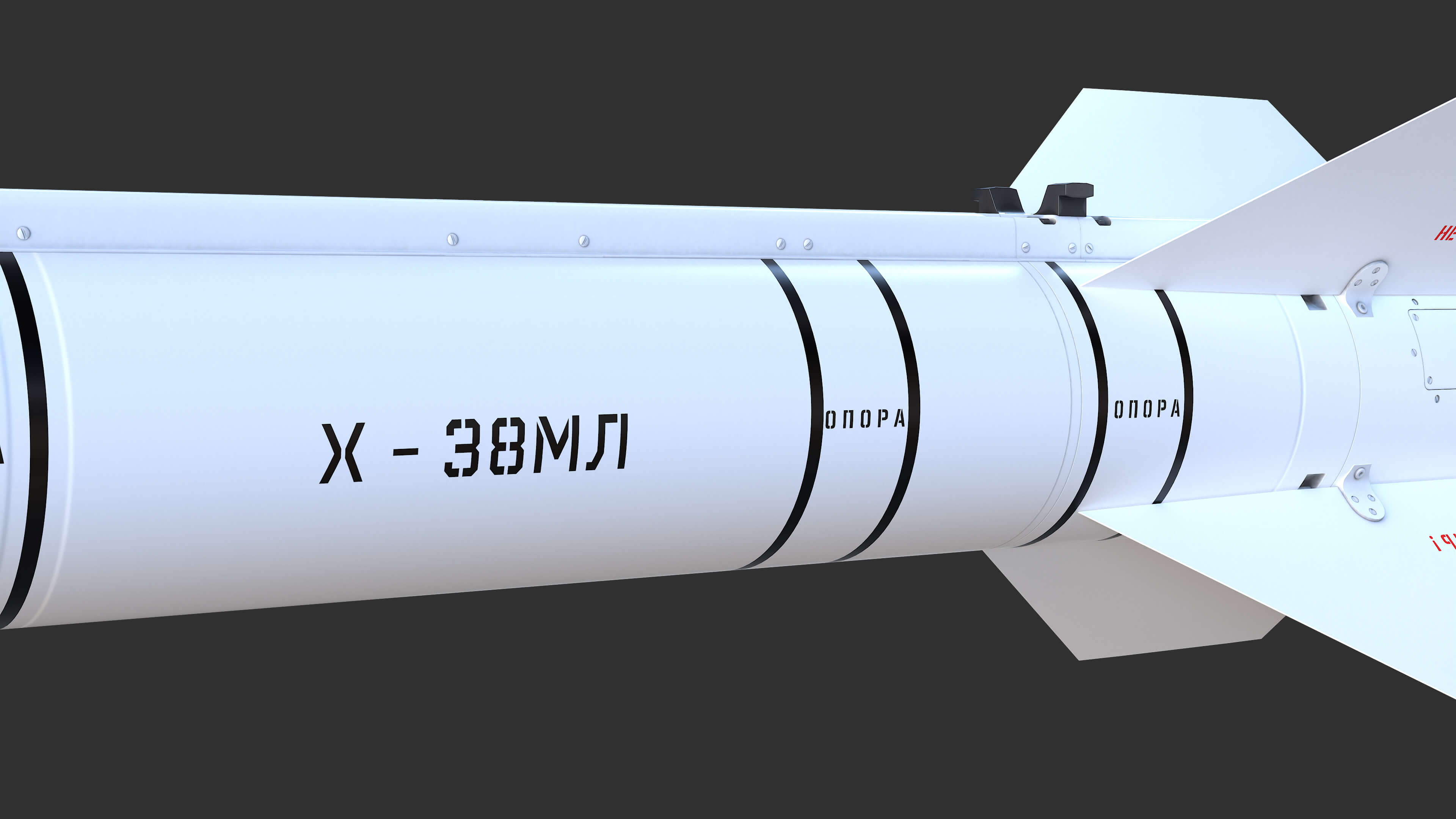 KH-38ml Missile 3D Model by EFC