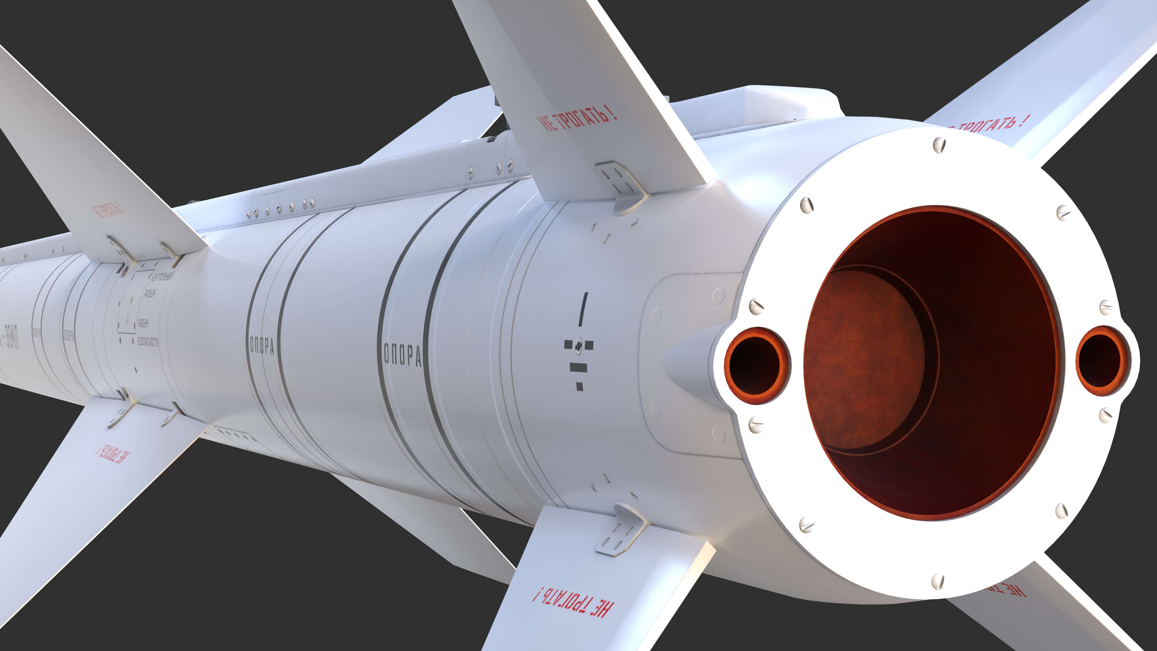 KH-38ml Missile 3D Model by EFC