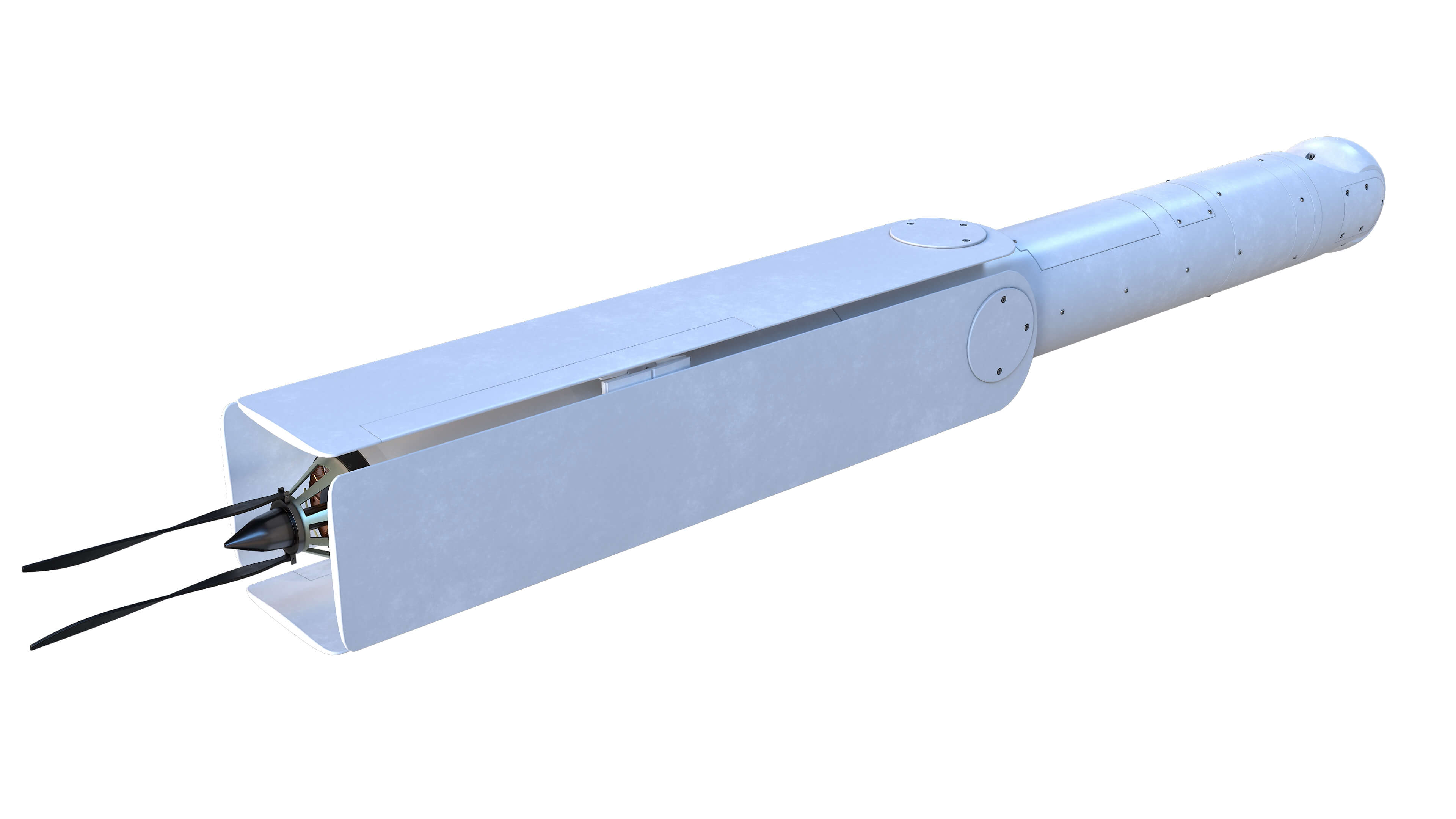 S570 Loitering Munition Weapon System - 3D Model by EFC