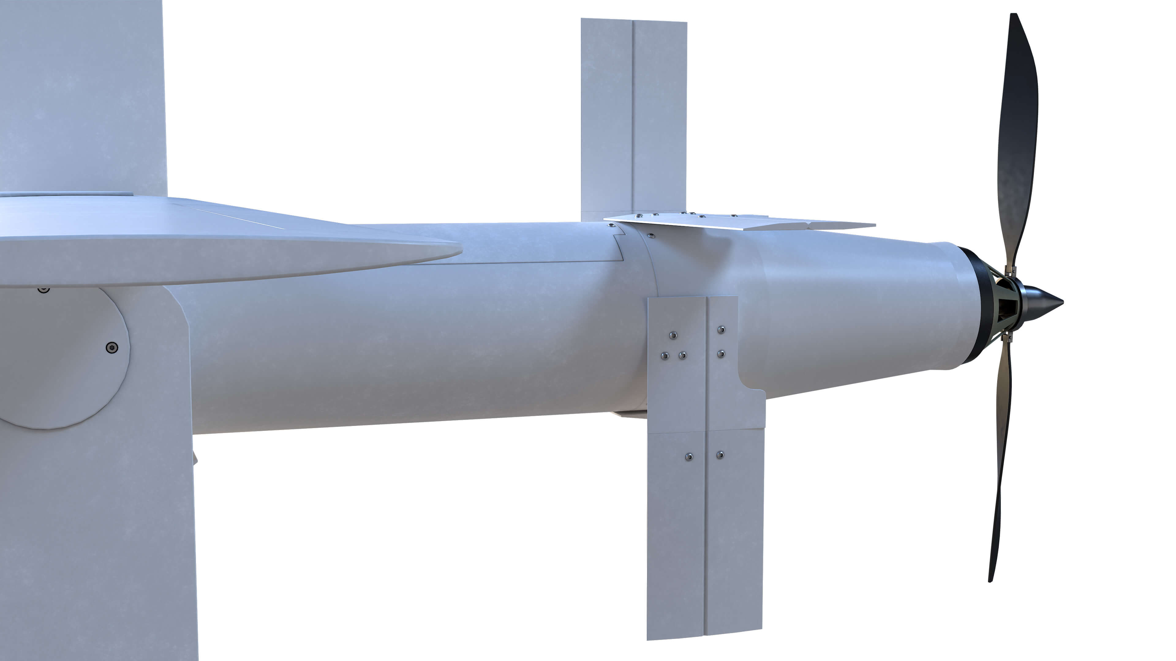 S570 Loitering Munition Weapon System - 3D Model by EFC