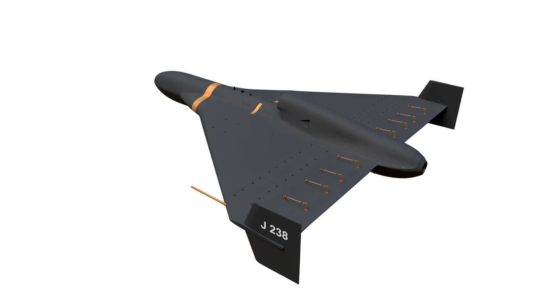 Shahed-238 UAV 3D Model by EFC