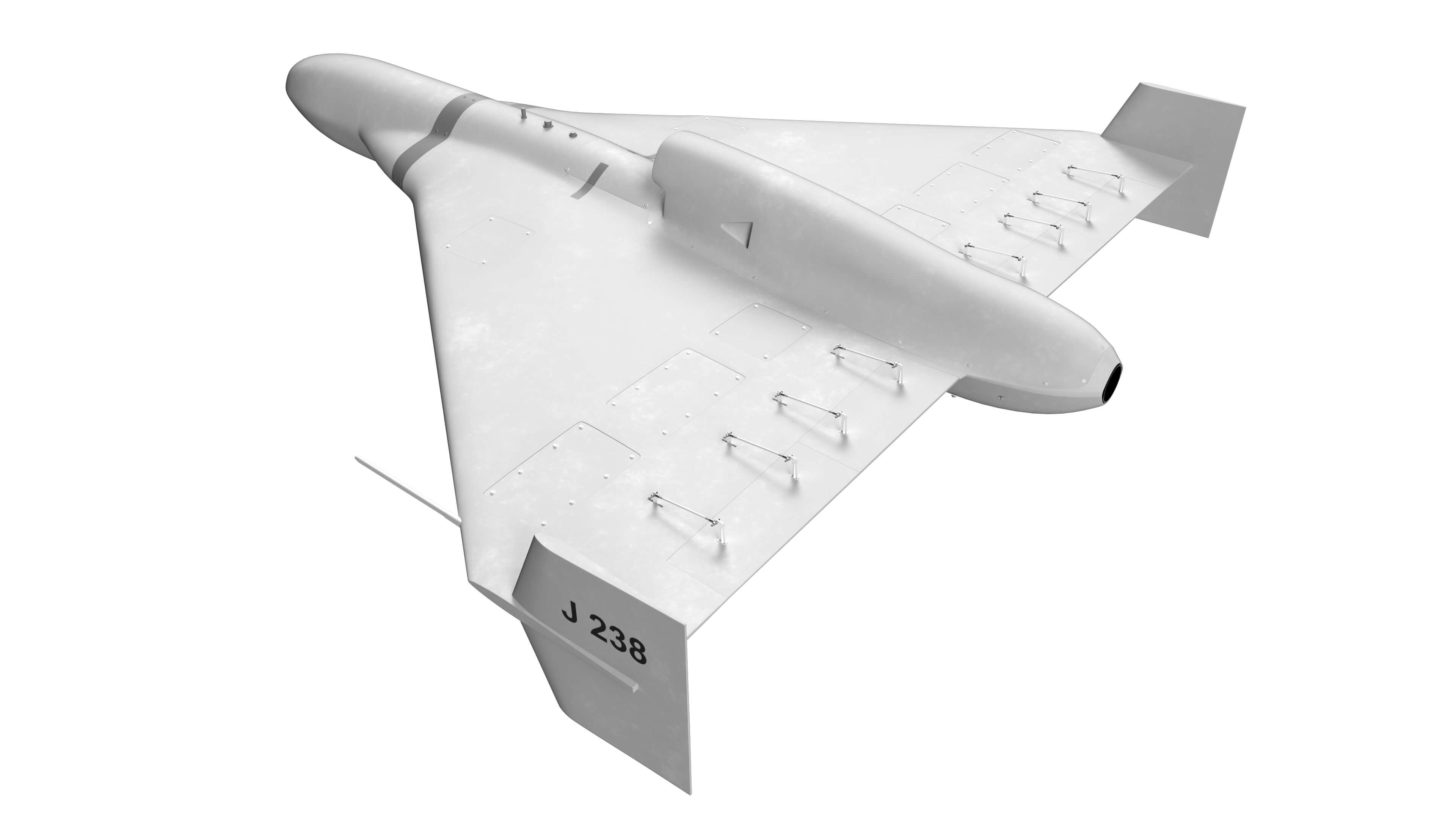 Shahed-238 UAV 3D Model by EFC