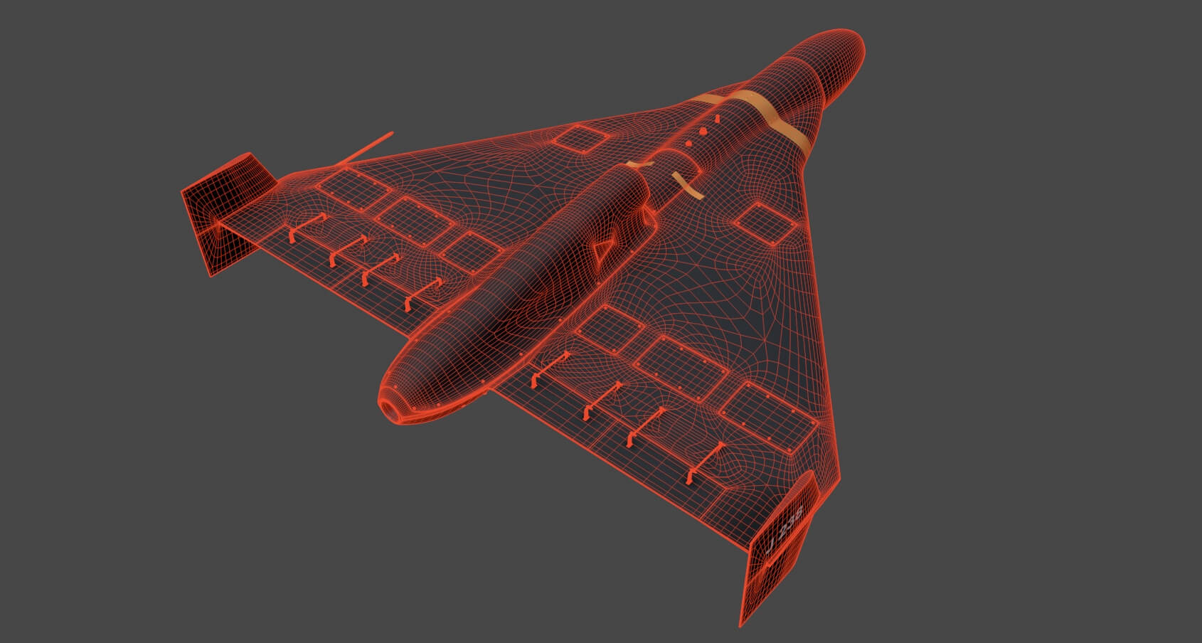 Shahed-238 UAV 3D Model by EFC